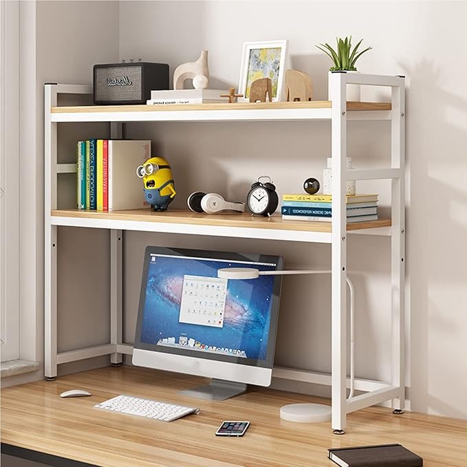 Amazon.com: NERDOH Desktop Bookshelf Organizer - Desk Shelf Stand ...