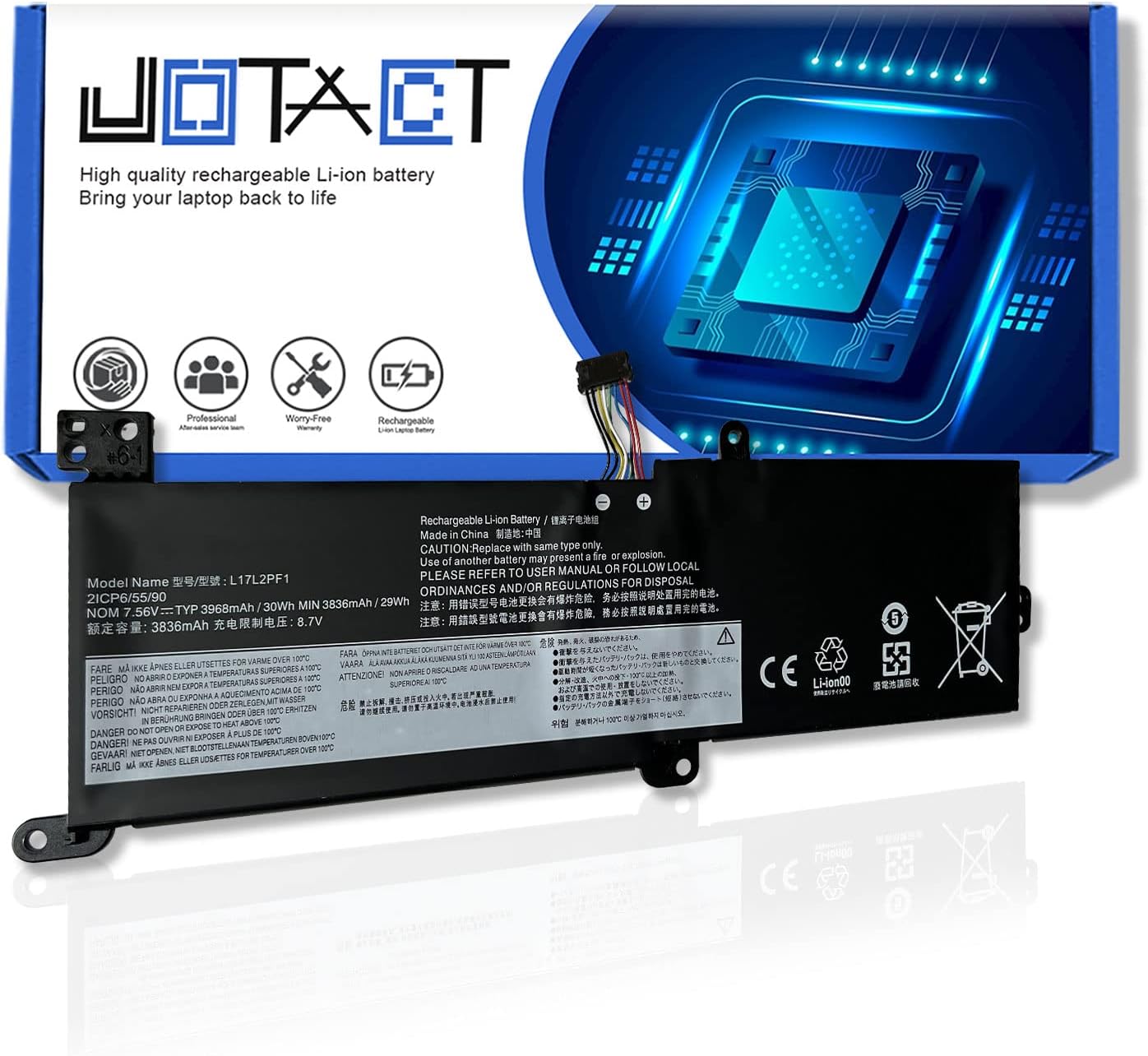 Amazon.com: OUWEE L18C4PF3 Laptop Battery Compatible with Lenovo Legion ...