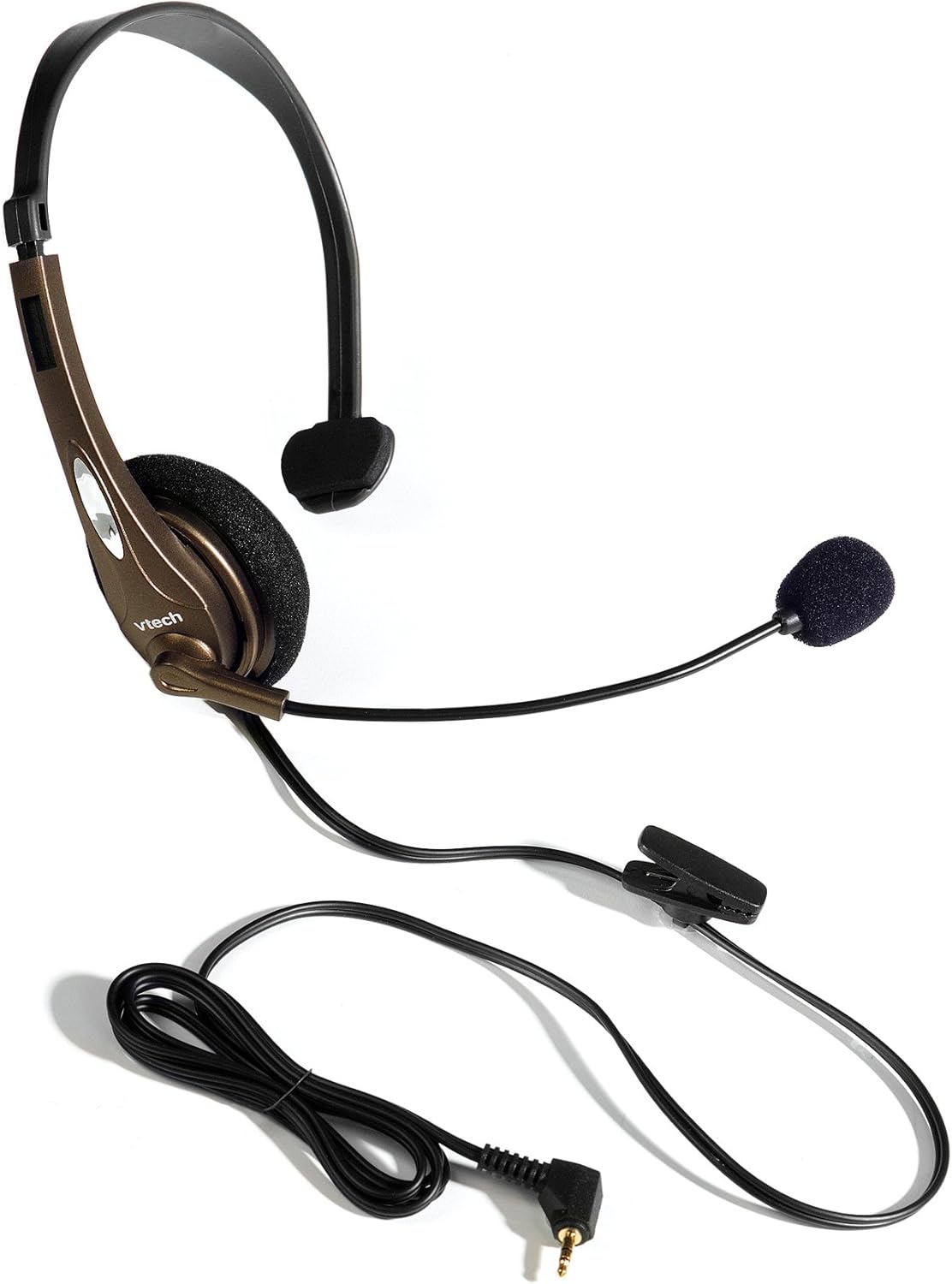 VTech VK250 Corded 2.5mm Headset - Over The Head Design - Built in ...