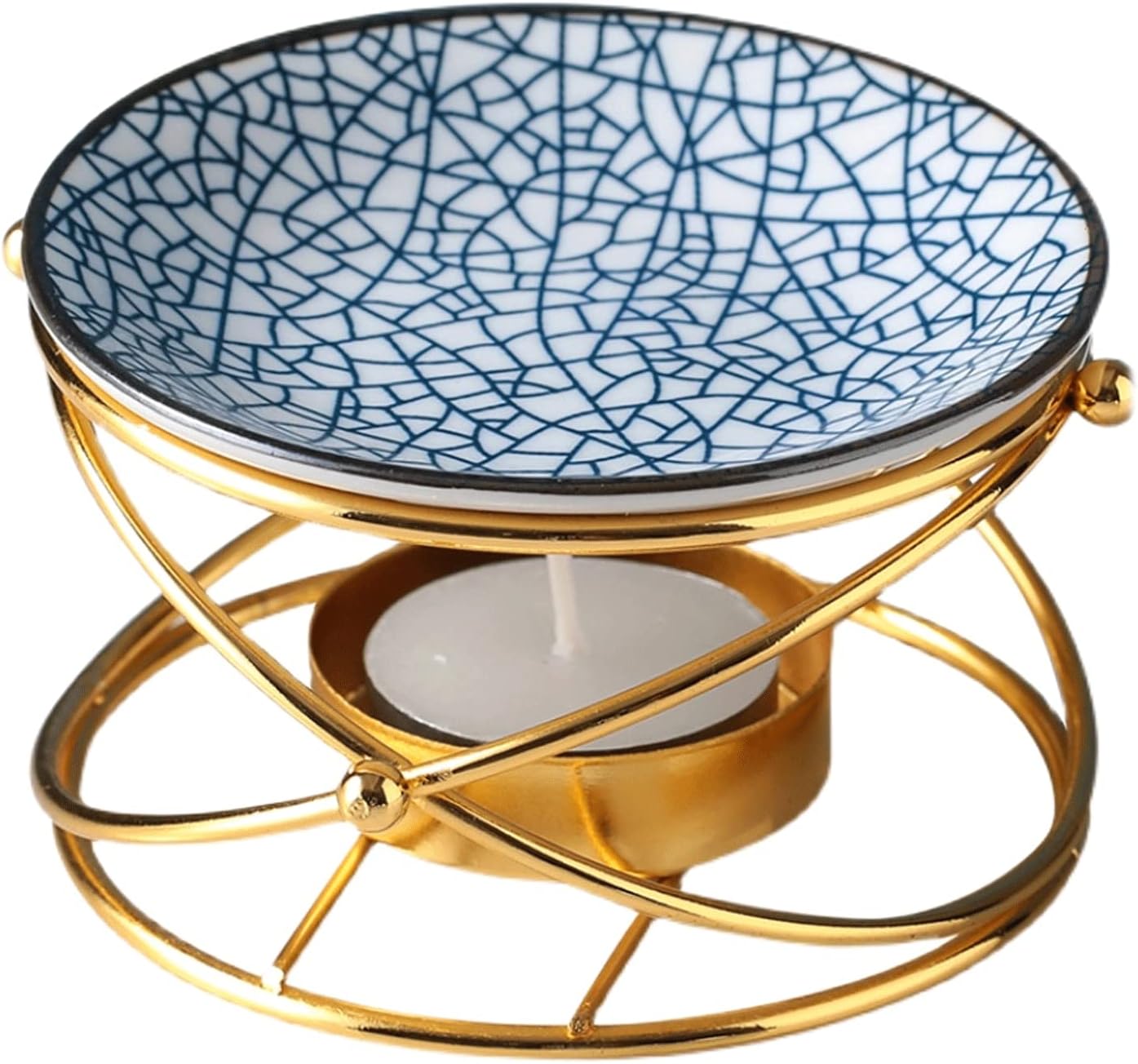 Amazon.com: GOBEAM Essential Oil Burner Iron Rack Fragrance Oil Warmer ...