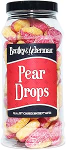 Pear Drops Sweets - (645g) Original Retro Boiled Pear Drops Sweets Gift ...