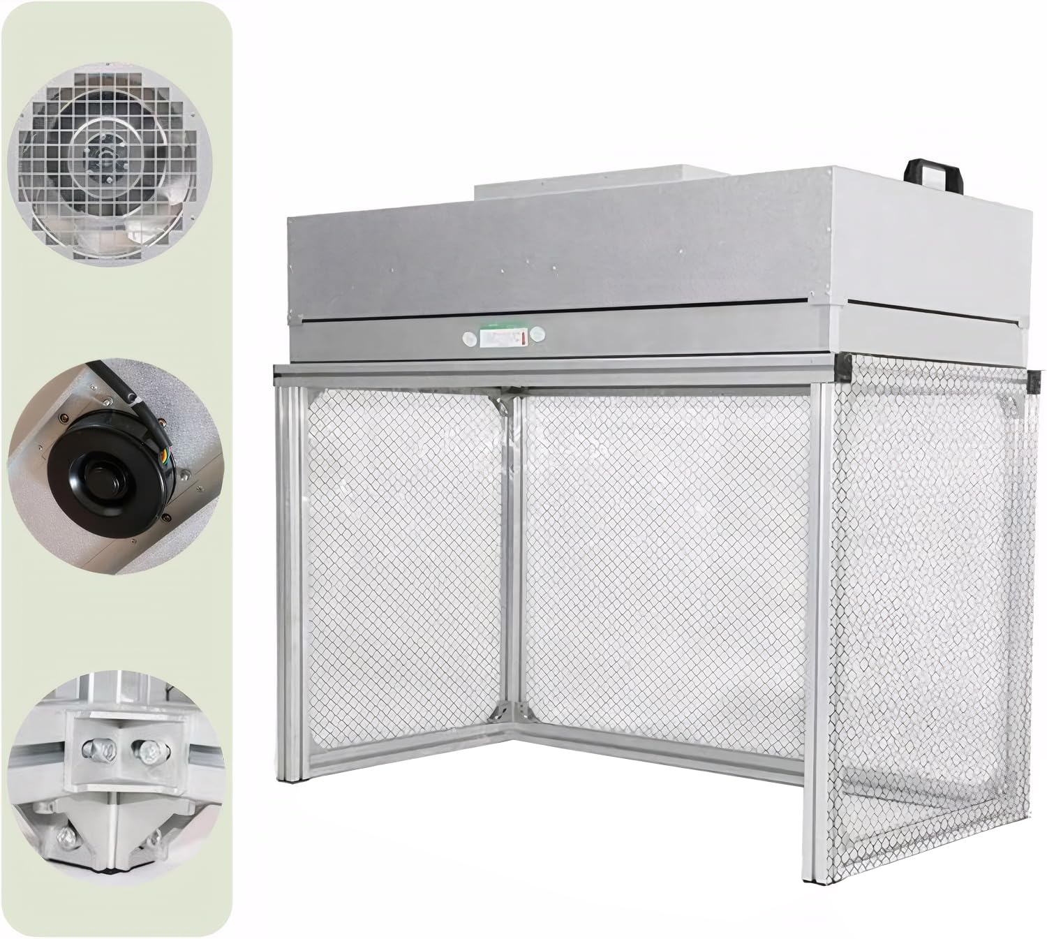 Intsupermai Vertical Laminar Flow Hood Air Flow Clean Bench Workstation ...