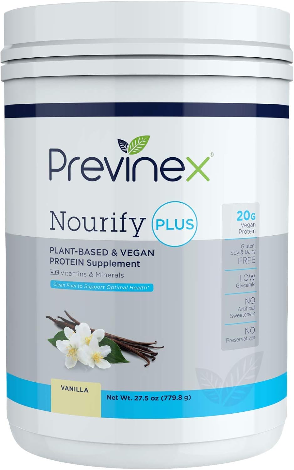 Amazon.com: Previnex Nourify Plus Plant Based Protein Shake - All ...
