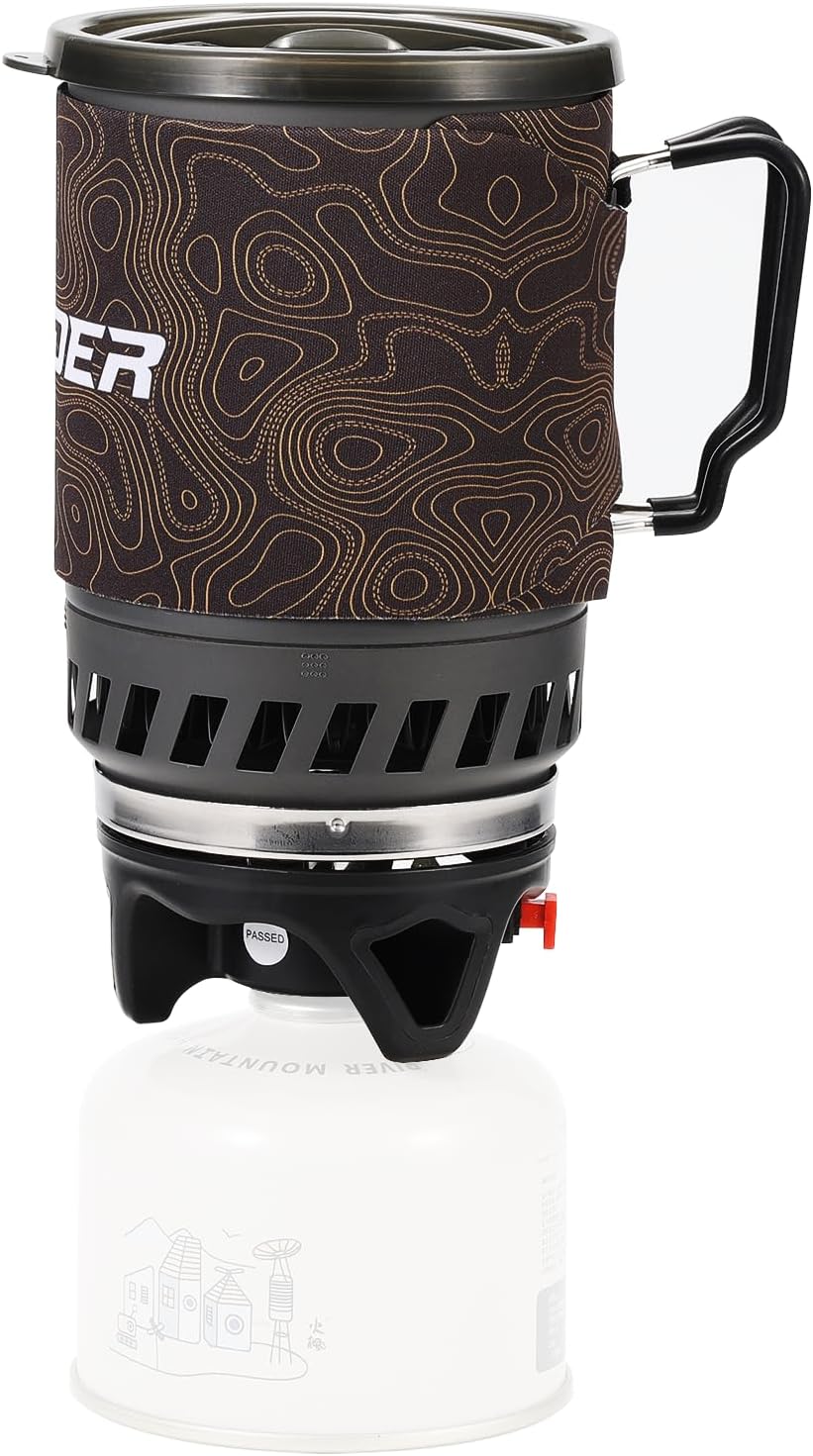 Amazon.com: Swonder Fast Boiling Backpacking Stove - Lightweight 16oz ...