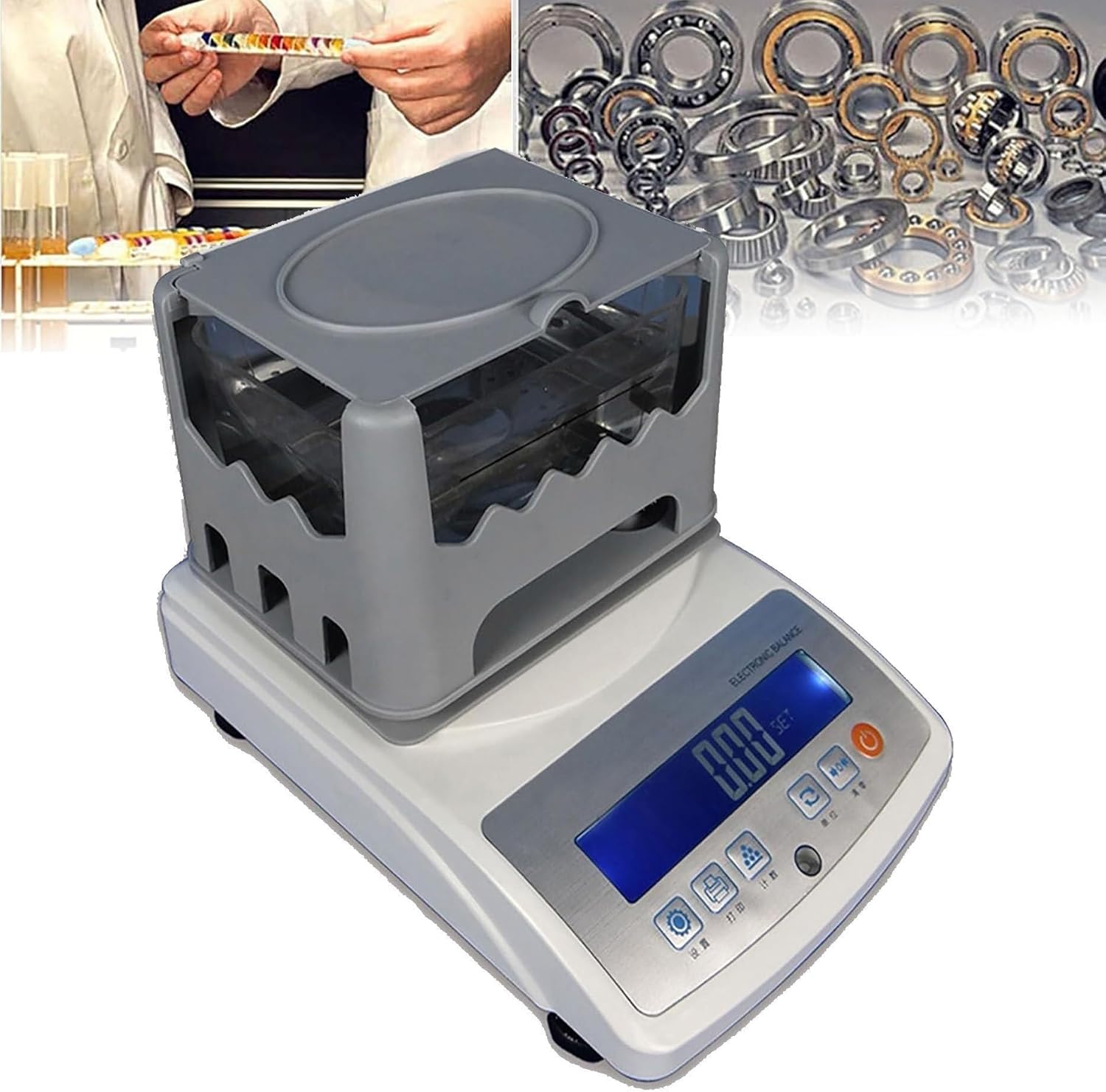 Amazon.com: Electronic Densimeter 300g/600g/1200g - High Precision ...