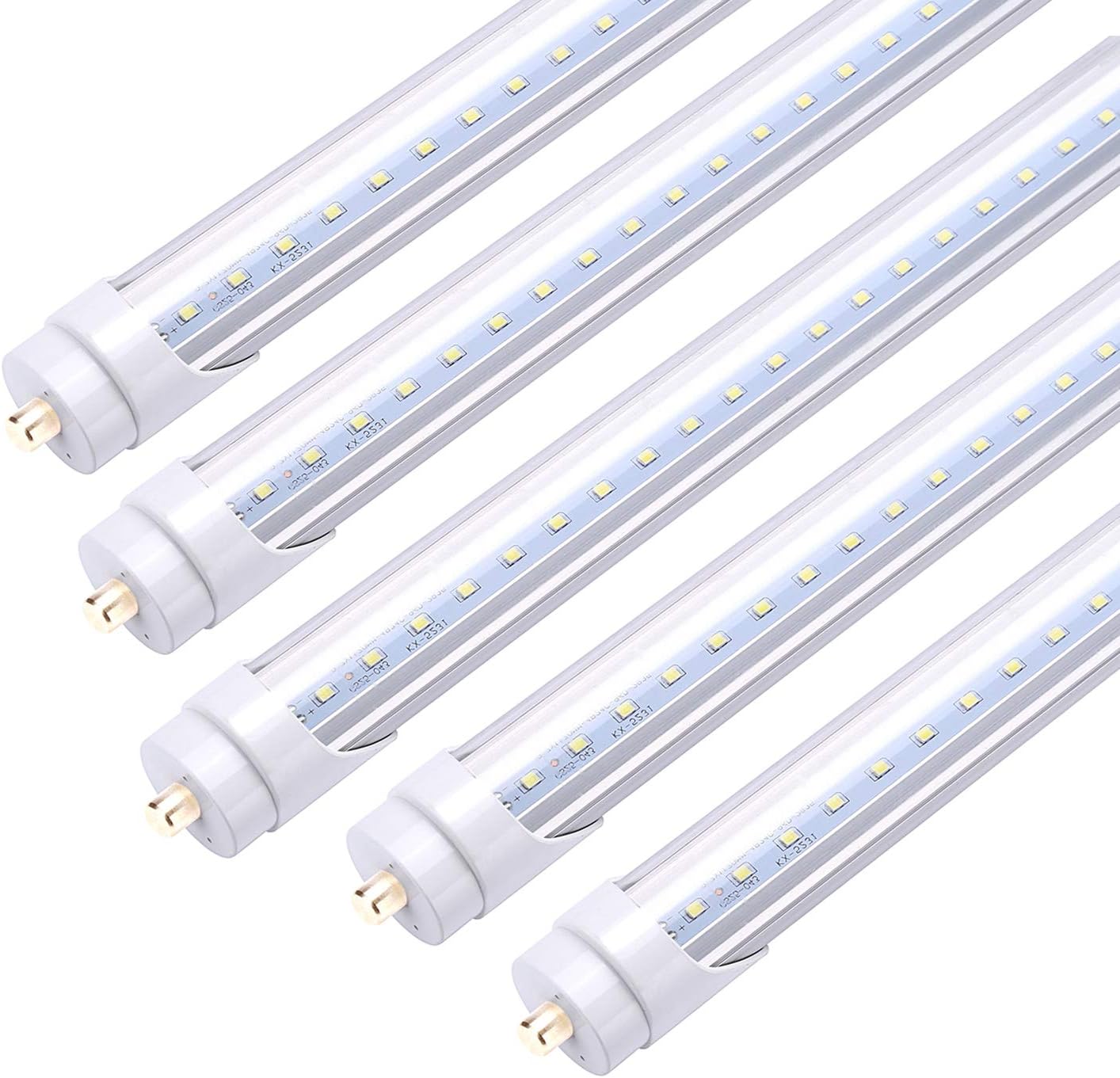 TRLIFE 4FT LED Light Bulbs, T8 4FT LED Tube Lights 28W 6000K Cool White ...