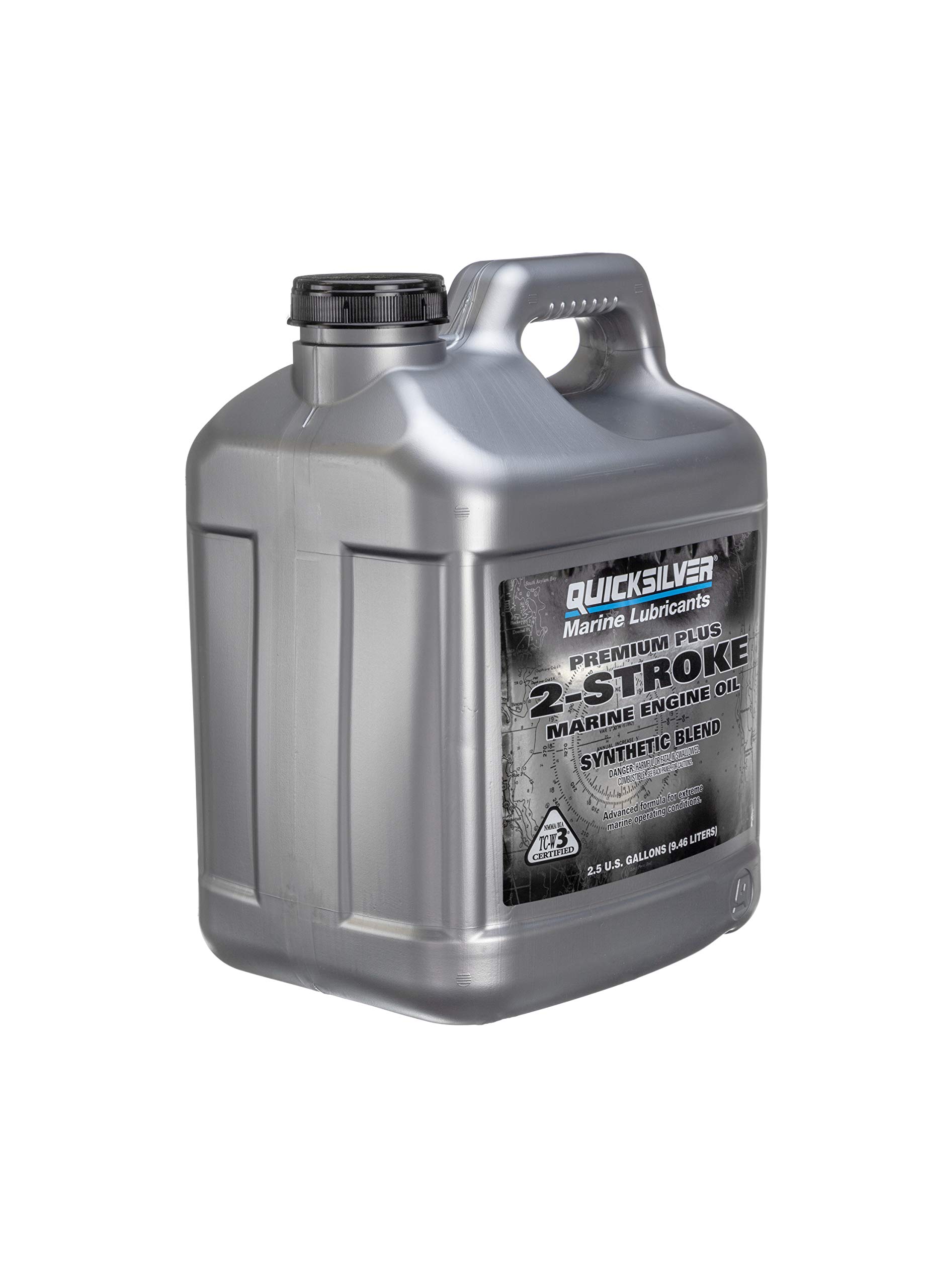 Snapklik.com : Quicksilver Premium Plus 2-Stroke Synthetic Blend Marine ...
