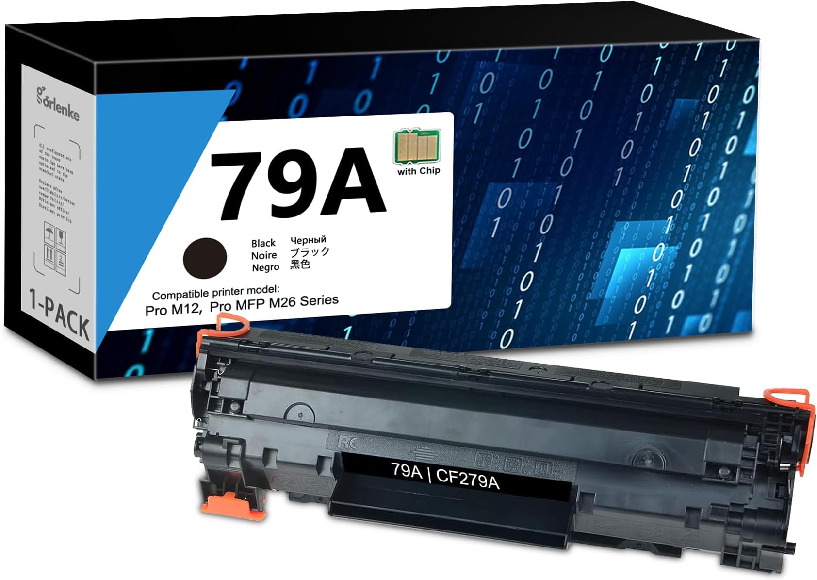 Amazon.com: 79A | CF279A Toner Cartridge (Black,1 Pack) Replacement for HP Pro M12w M12a MFP ...