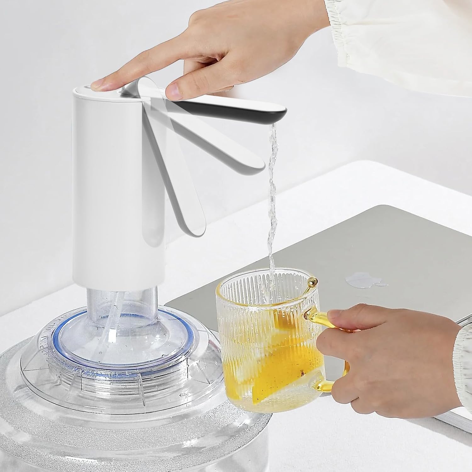 Amazon.com: Foldable Water Dispenser, Smart Automatic Portable Water ...