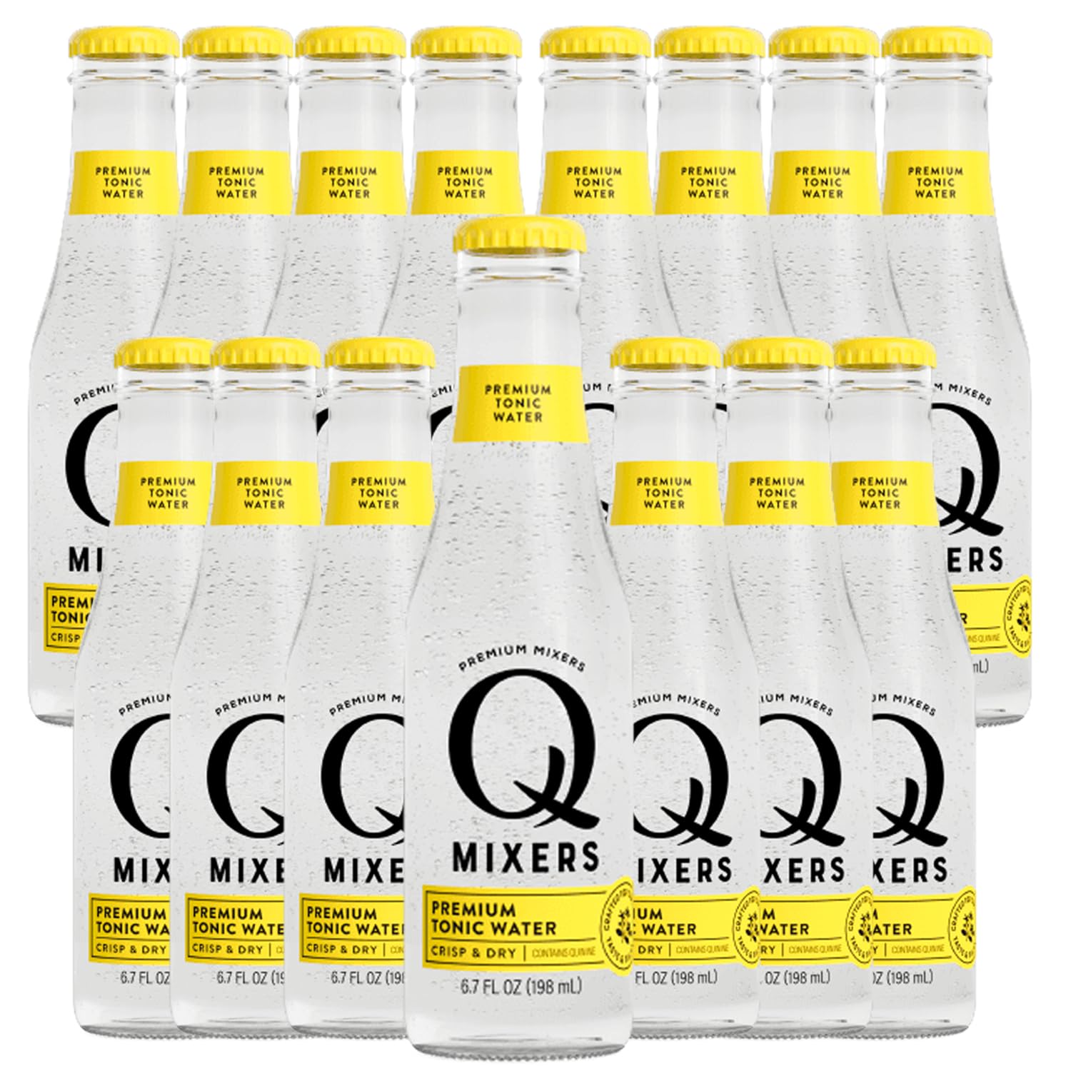 Amazon.com : Q Mixers Tonic Water Premium Cocktail Mixer Made with Real ...