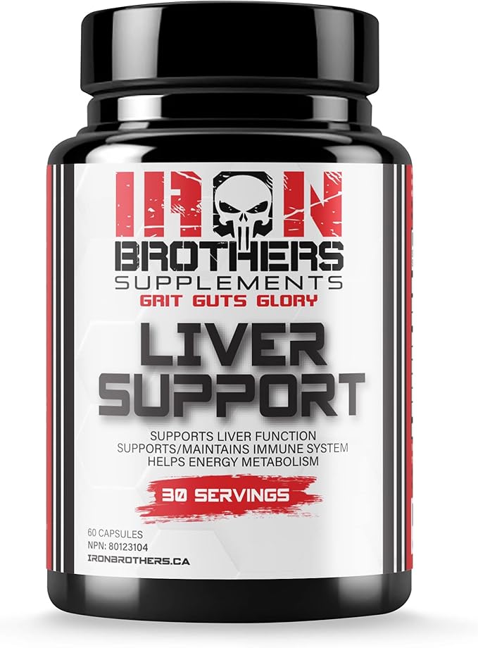 Iron Brothers Supplements - Liver Support - Cleanse - Detox Supplement ...