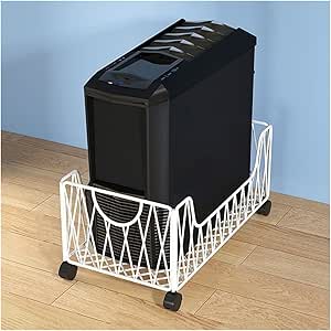 CPU Holder for Mobile CPU, Metal Tower Trolley for PC, CPU Holder with ...