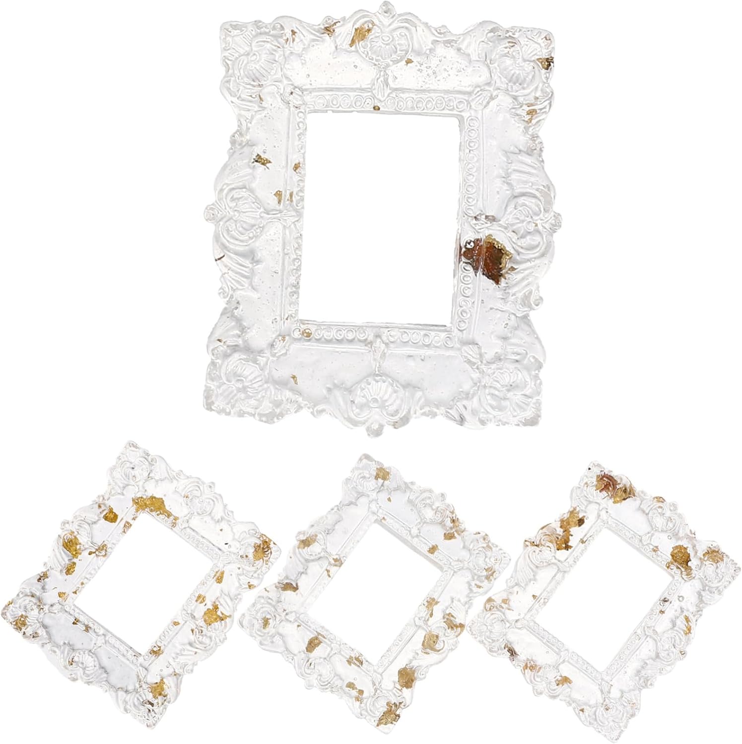 Amazon.com - PRETYZOOM 4pcs Miniature Resin Photo Frames Vintage Style ...
