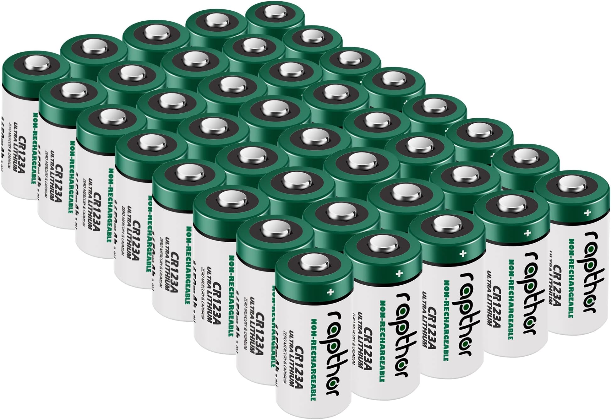 Amazon.com: Tenergy 1500mAh 3V CR123A Lithium Battery, High Performance ...