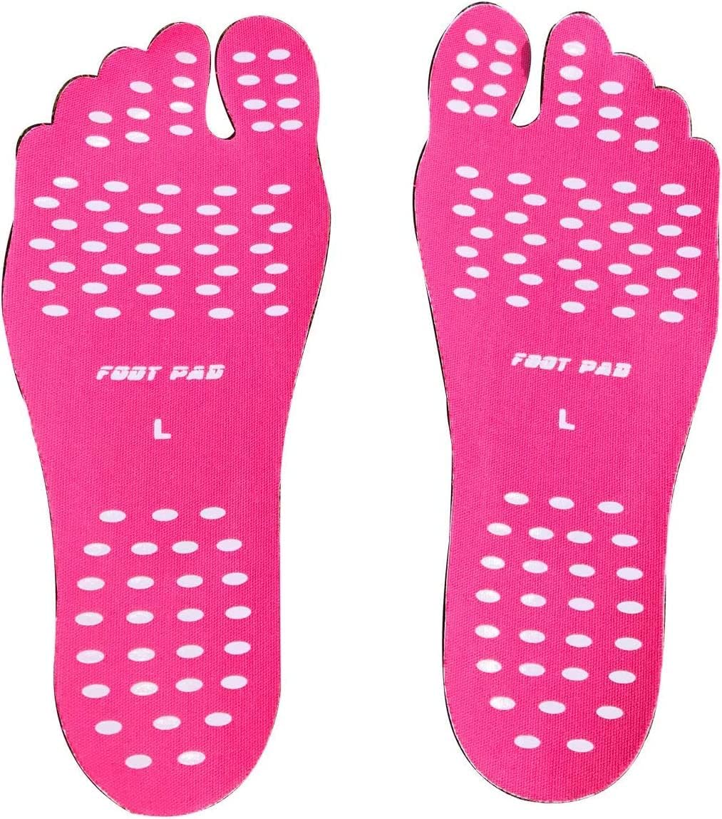 Amazon.com: Beach Foot Pads, Barefoot Invisible Adhesive Shoe Foot ...