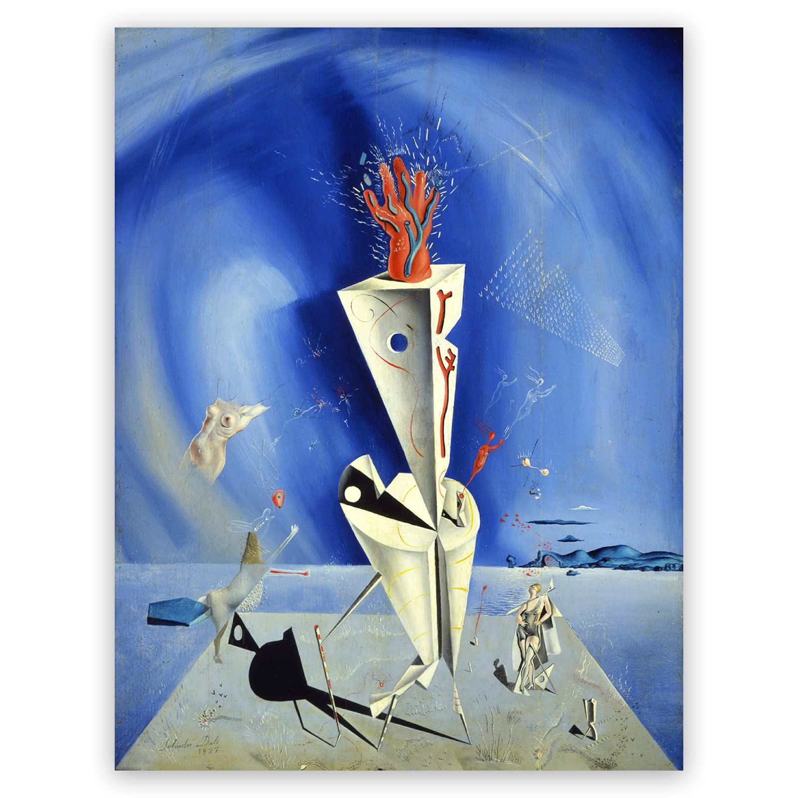 Amazon.com: KWAY Salvador Dali Wall Art Prints - Apparatus and Hand ...