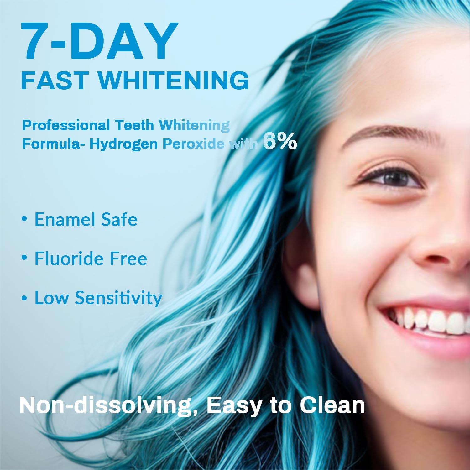 Tiras blanqueadoras de dientes, gel blanqueador de dientes con peróxido ...