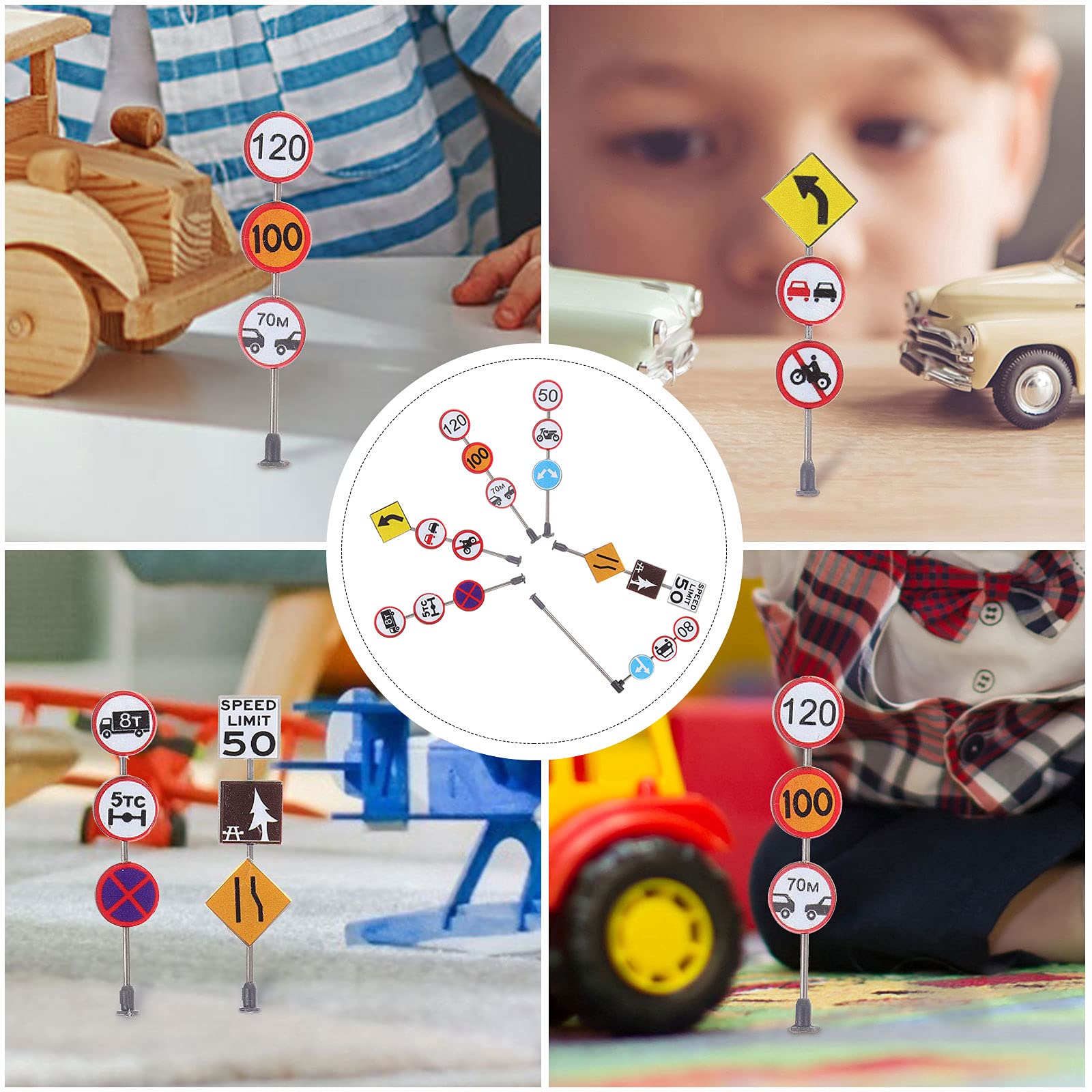 Children At Play Safety Signs For Street Raindrops 1 Set Street Road ...