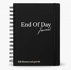 Amazon.com: End of Day Journal – A Day by Day Five Minute Journal for ...