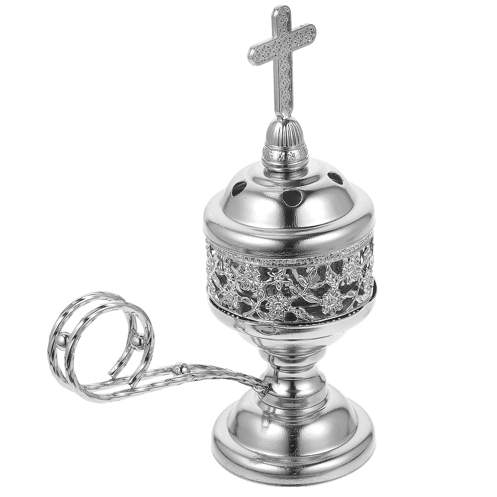Amazon.com: HOMSFOU Metal Incense Cone Burner Middle East Tall Base ...