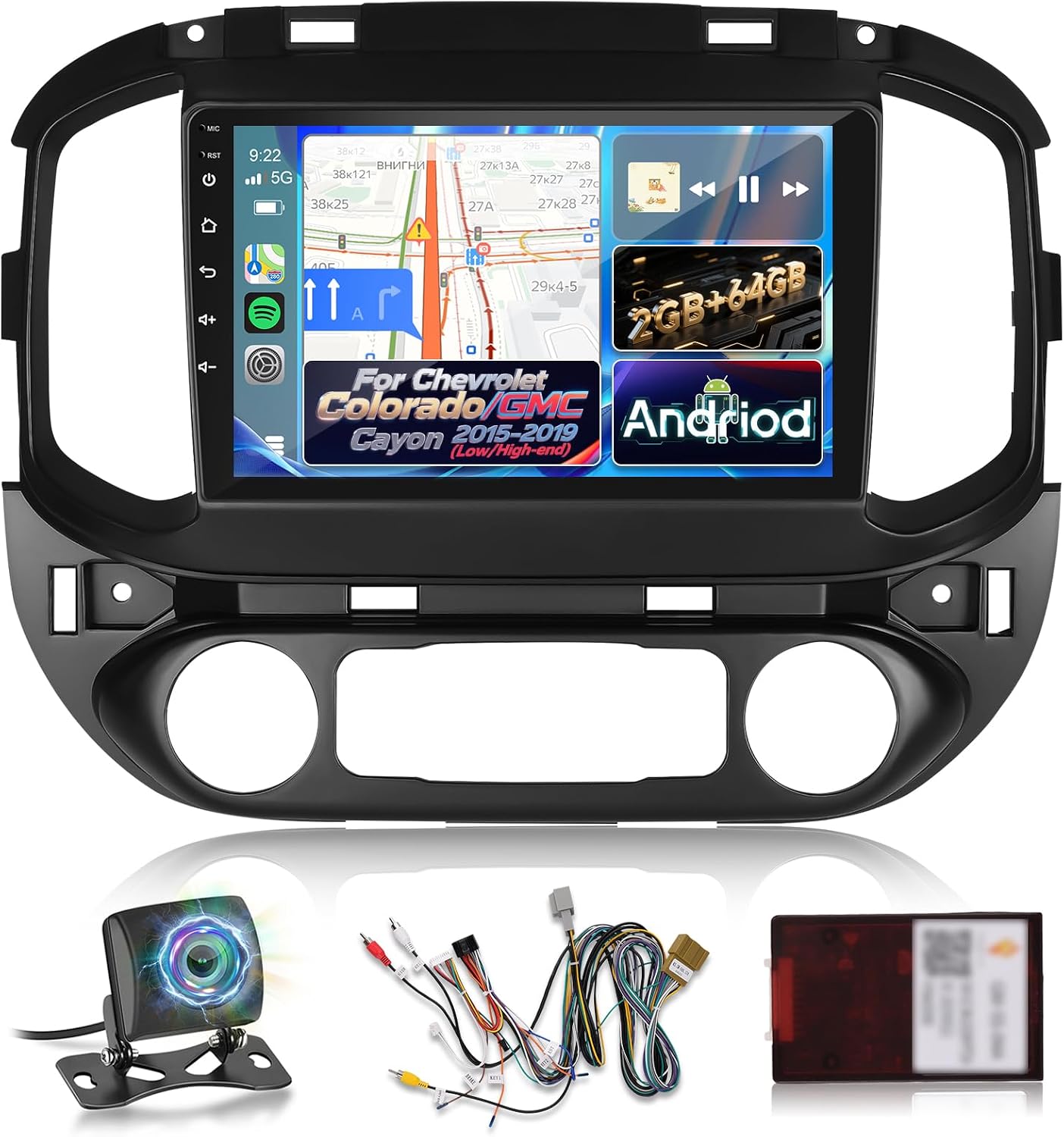 Amazon.com: 2G+64G Android Car Stereo for Chevrolet Colorado & GMC ...