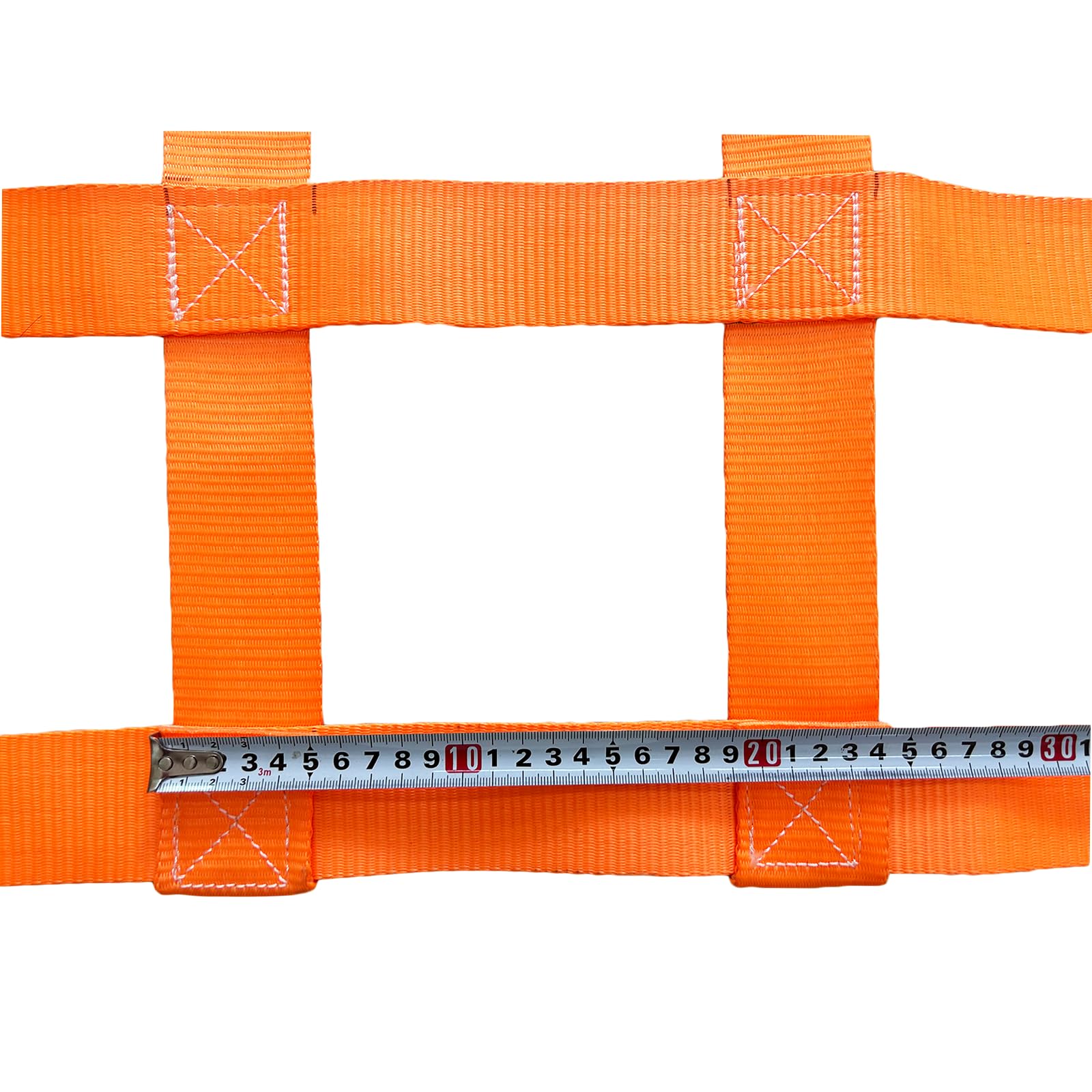 Snapklik.com : Safety Lifting Net Straps 22m 15cm Square Flat Nylon ...
