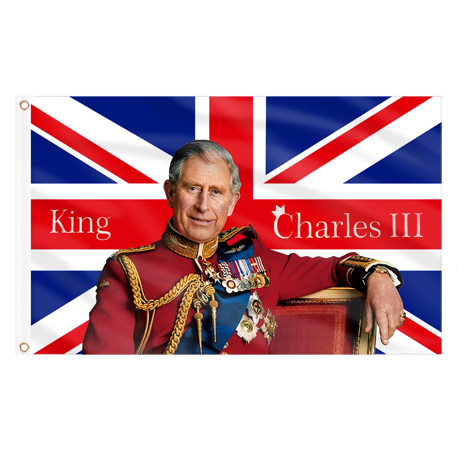 AhfuLife King Charles III Coronation Decoration 2023 Flags, Union Jack ...
