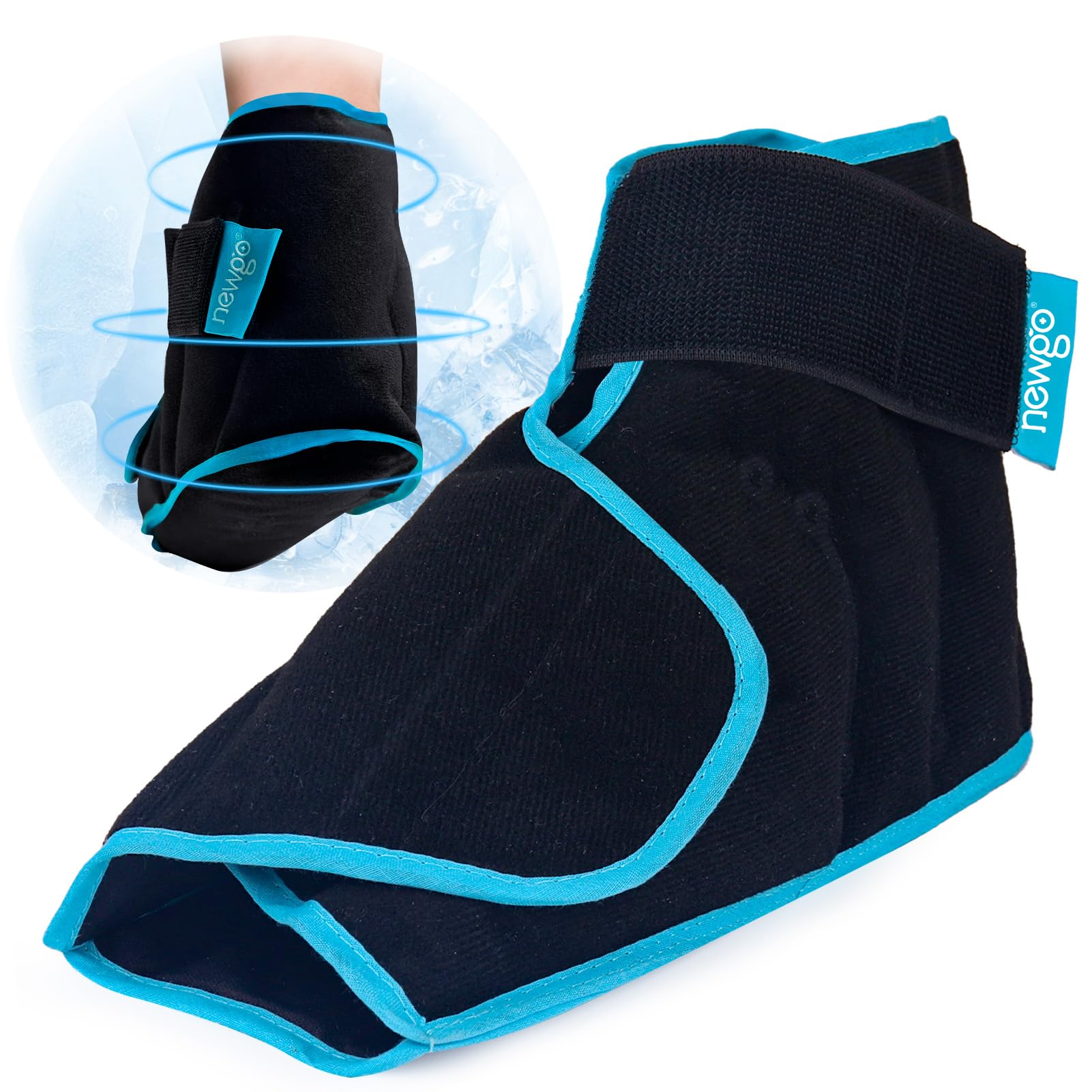 Snapklik.com : NEWGO Foot Ice Pack Wrap For Plantar Fasciitis, Ice Pack ...