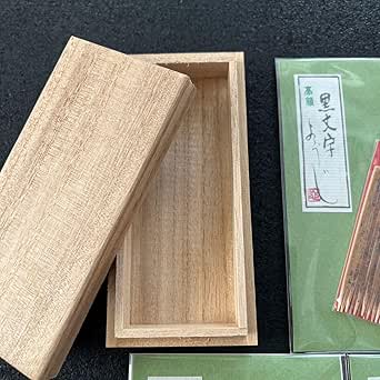 Amazon.co.jp: Kuromoji Luxury Toothpick, Exclusive Wooden Box Included ...