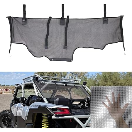 Amazon.com: MFC Rear Windshield Mesh Rear Window Net Rear Wind Screen ...