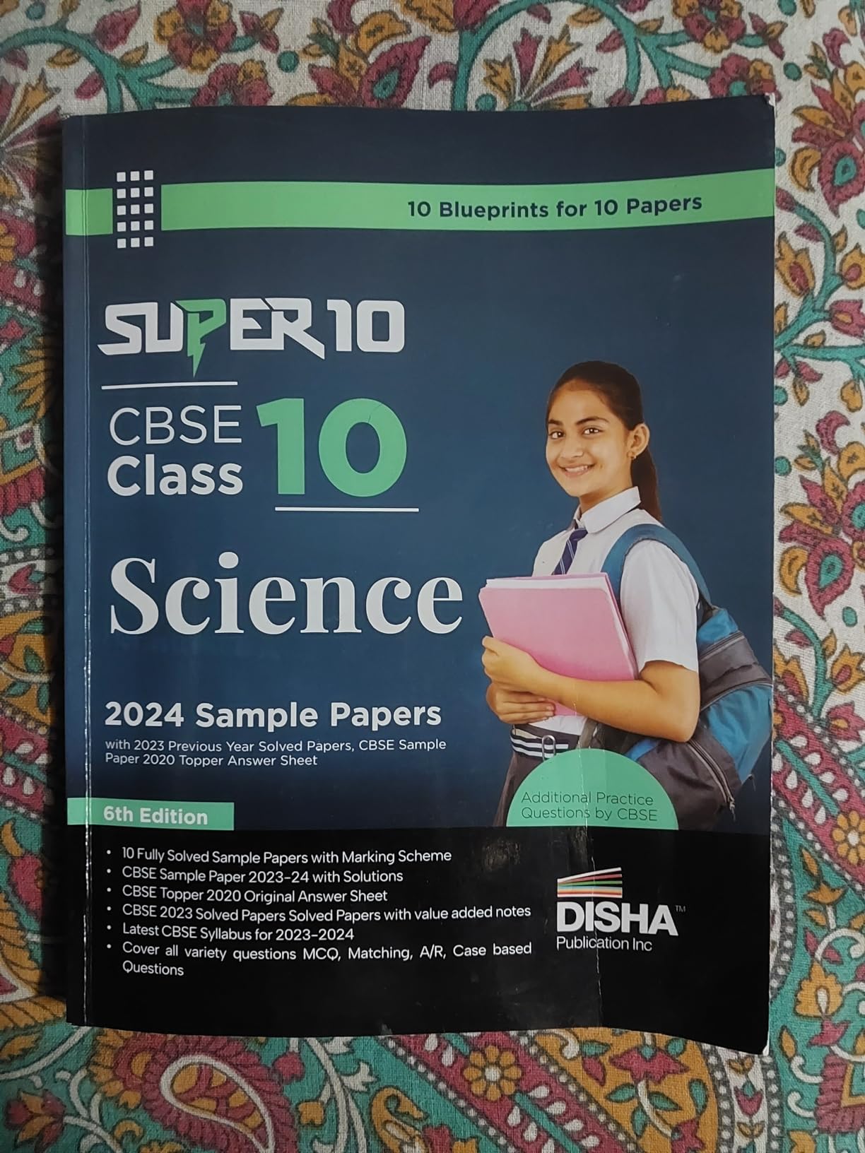Super 10 CBSE Class 10 Science 2024 Sample Papers with 2023 Previous ...