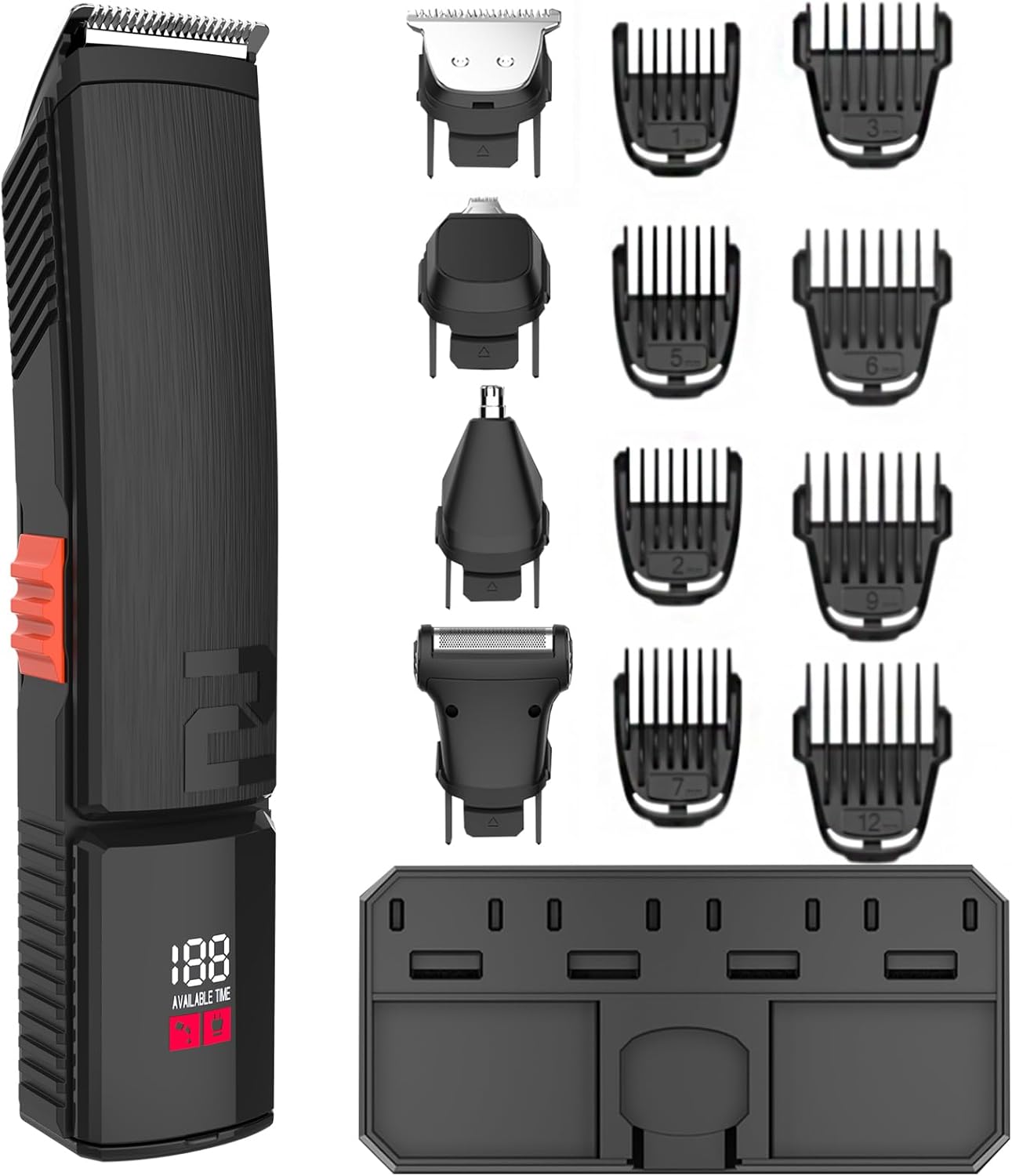 BESTBOMG Hair Clippers Men Haircut Machine, 14 in 1 Beard & Body ...