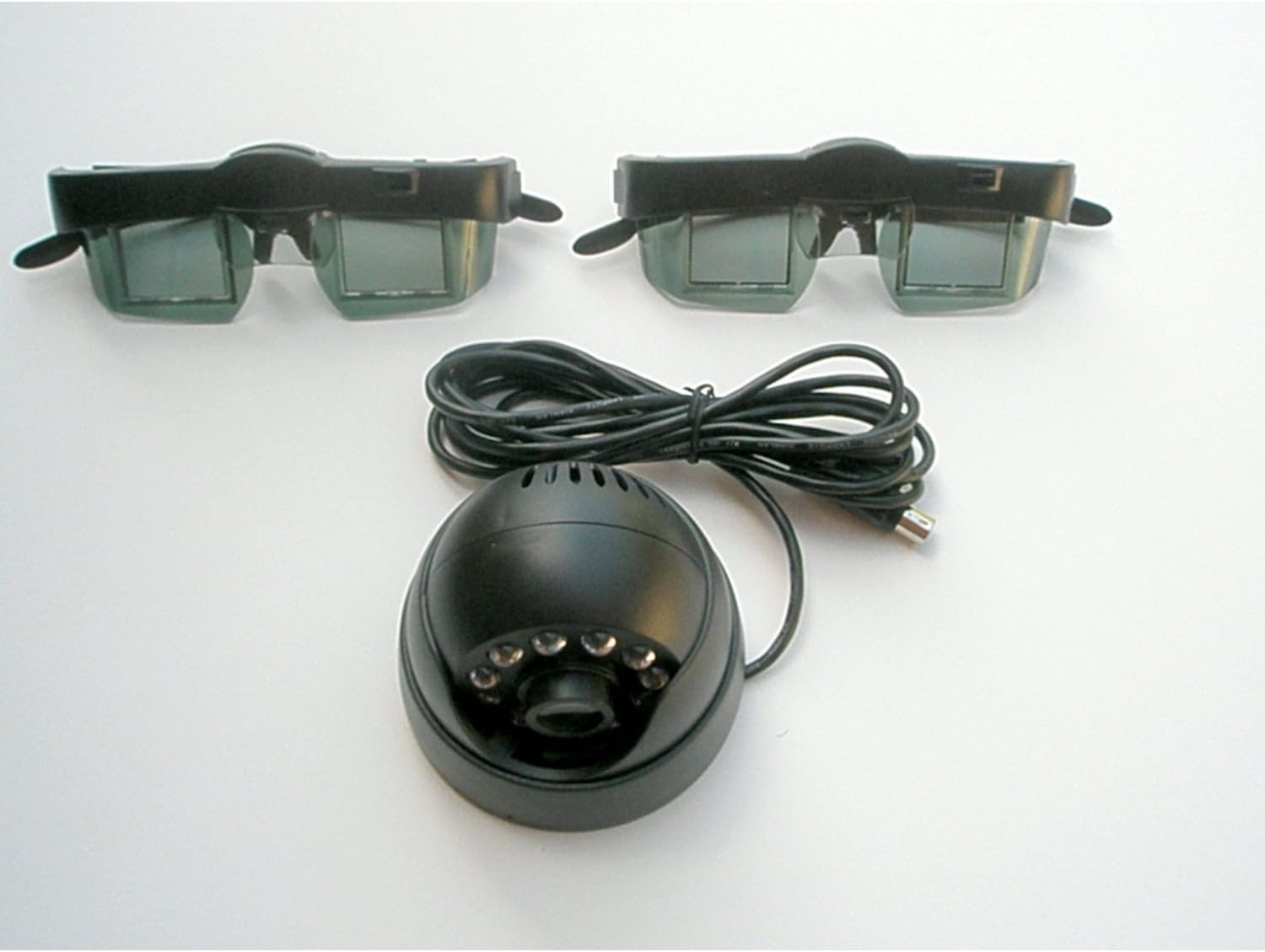 Amazon.com: 3DTV Kit for DLP TV or Projector or PC-EMITTER, 2 GLASSES ...