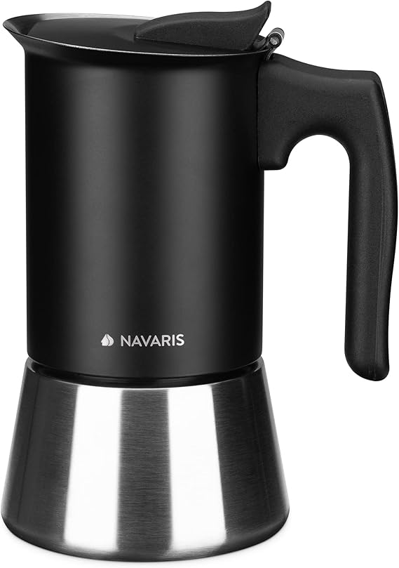 Amazon.com: Navaris Moka Coffee Pot - Percolator Espresso Maker for ...