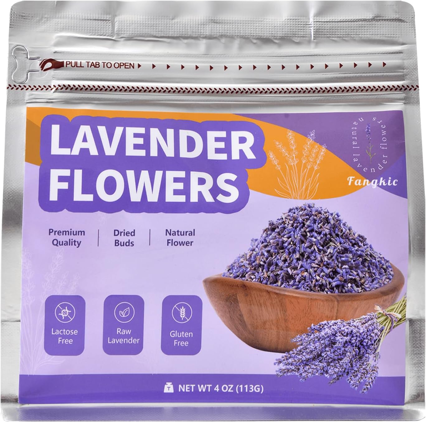 Amazon.com : Dried Culinary Lavender Flowers - Food Grade Lavender Buds ...