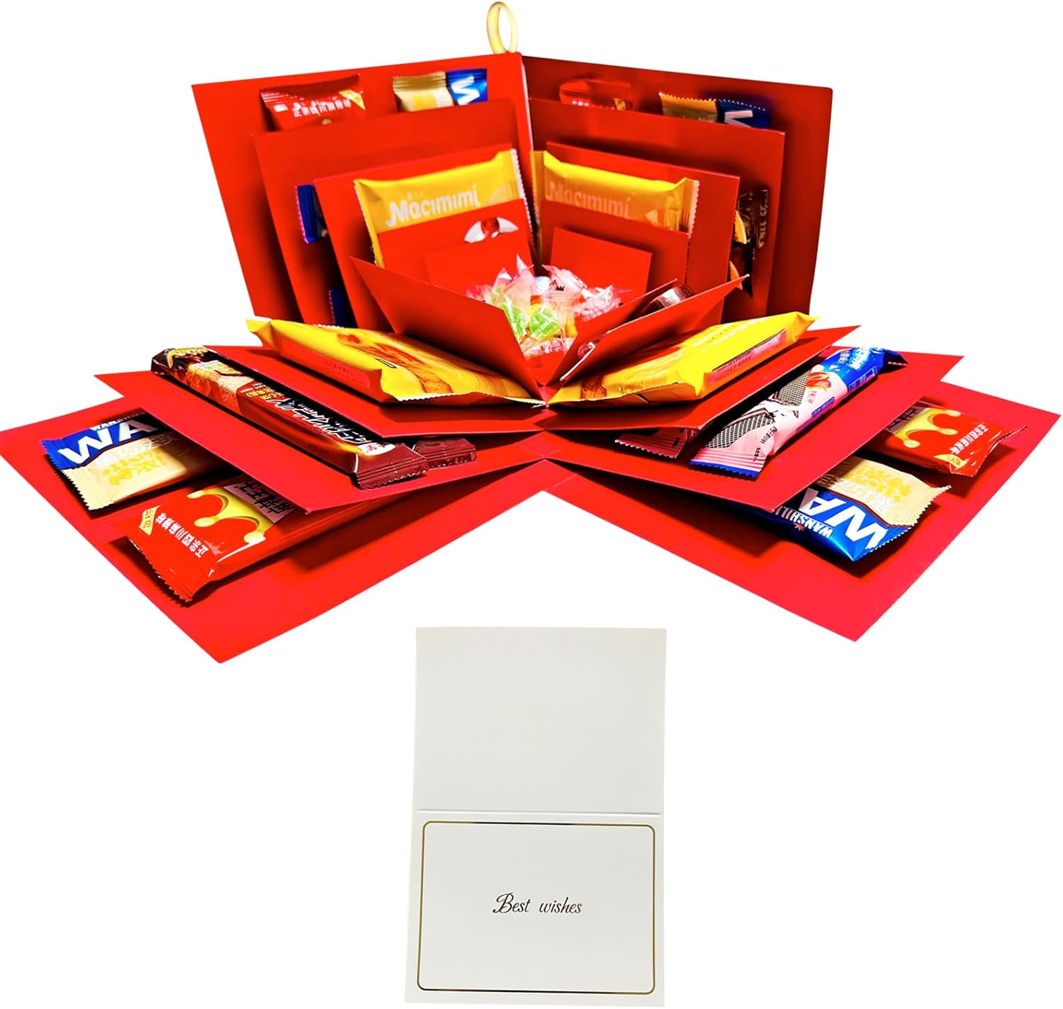 Amazon.com: Hryan 5 Layer Gift Box, Multi Layered Explosion Photo DIY ...