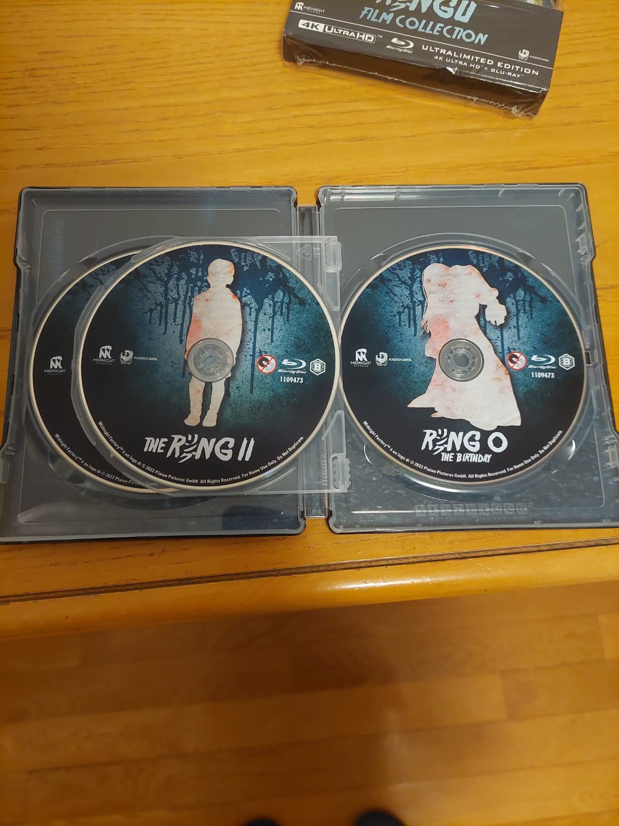 Ringu Film Collection (Steelbook 4K UHD + 3 Blu-ray): Amazon.it: Hideo ...