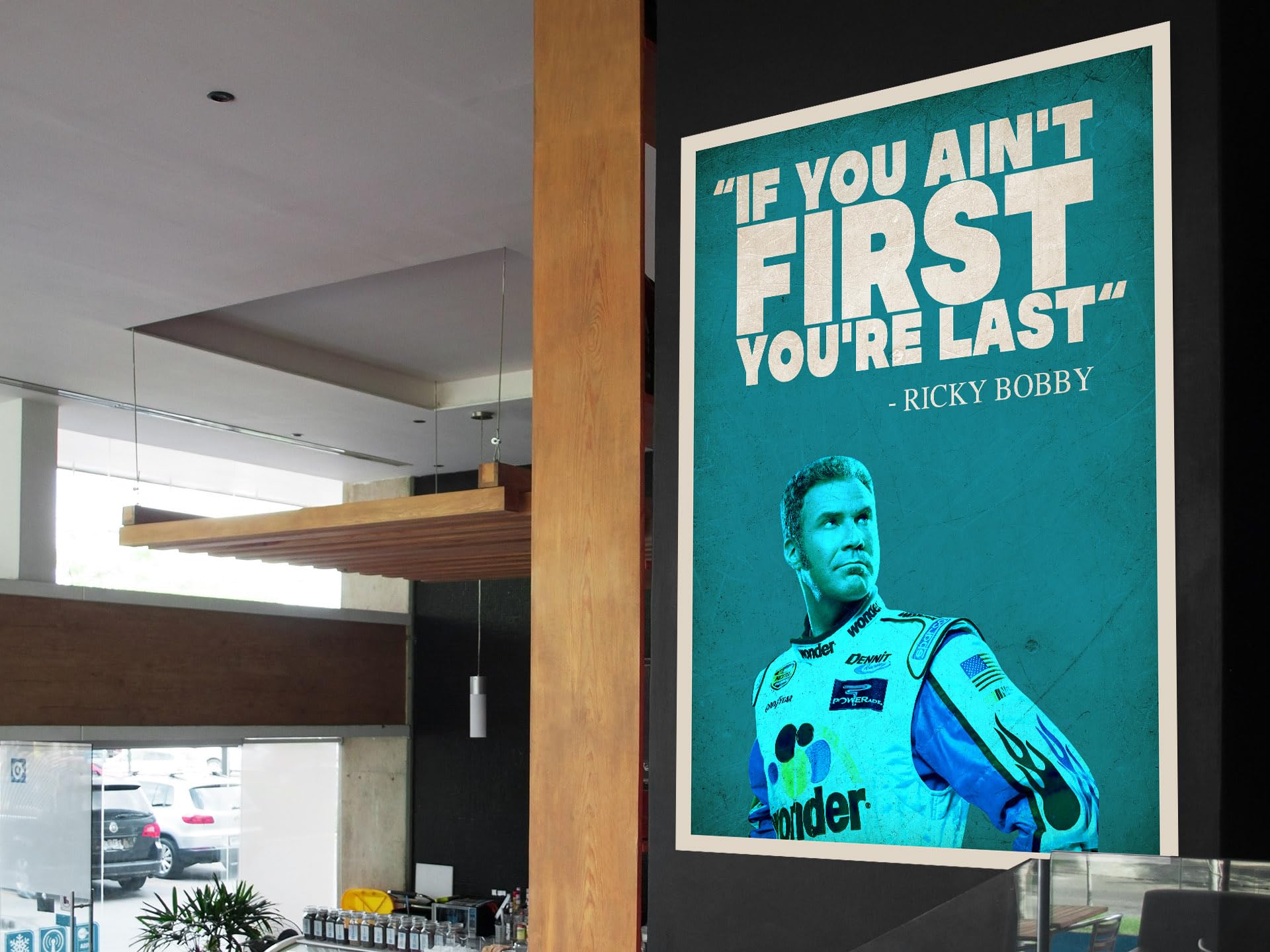 Ricky Bobby Motivational Posters Talladega Nights The Ballad Of Ricky