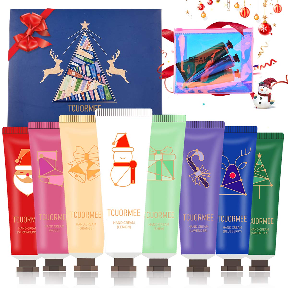 Amazon.com : Hand Cream Gift Set,8 Pack Travel Size Nourishing Hand ...