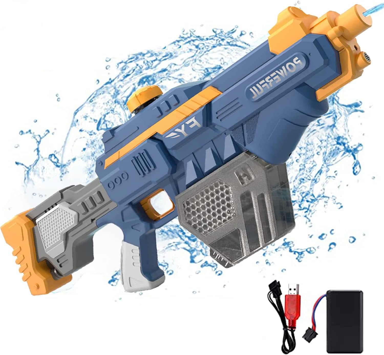 GGEROU Electric Water Gun,Auto Suction Water Guns for Adults&Kids ...