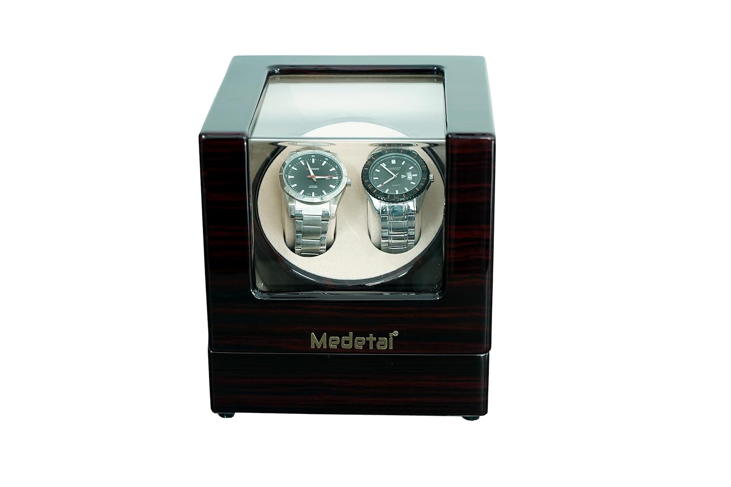 Medetai Automatic Watch Mover/Watch Winder,LT Wooden Automatic Rotation ...