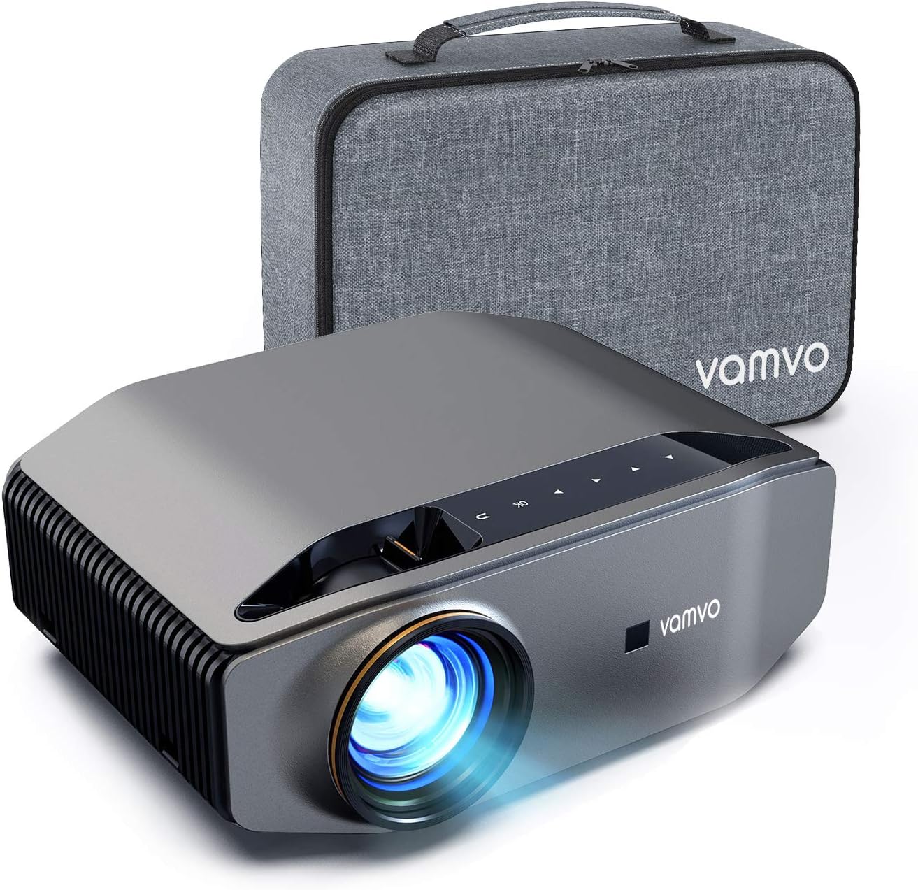 Vamvo Proyector Nativo 1080p Full HD 7000 Lux con Dolby, Pantalla de ...