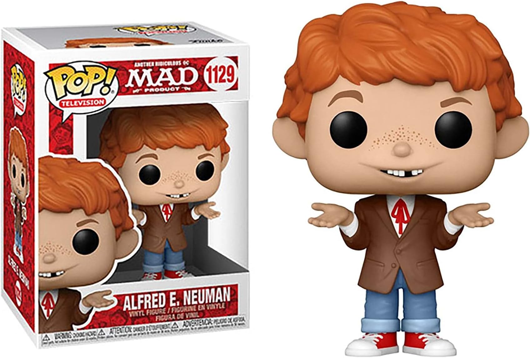 Amazon.com: Funko Pop! TV: Good Omens - Crowley with Apple (Styles May ...