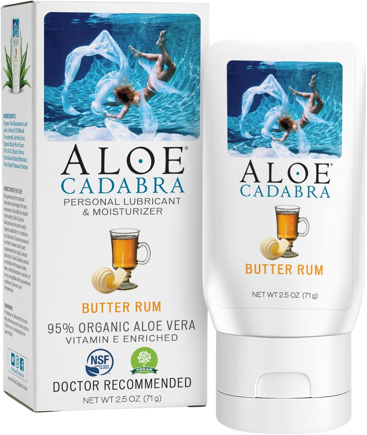 Amazon.com: Aloe Cadabra Flavored Personal Lubricant and Vaginal ...