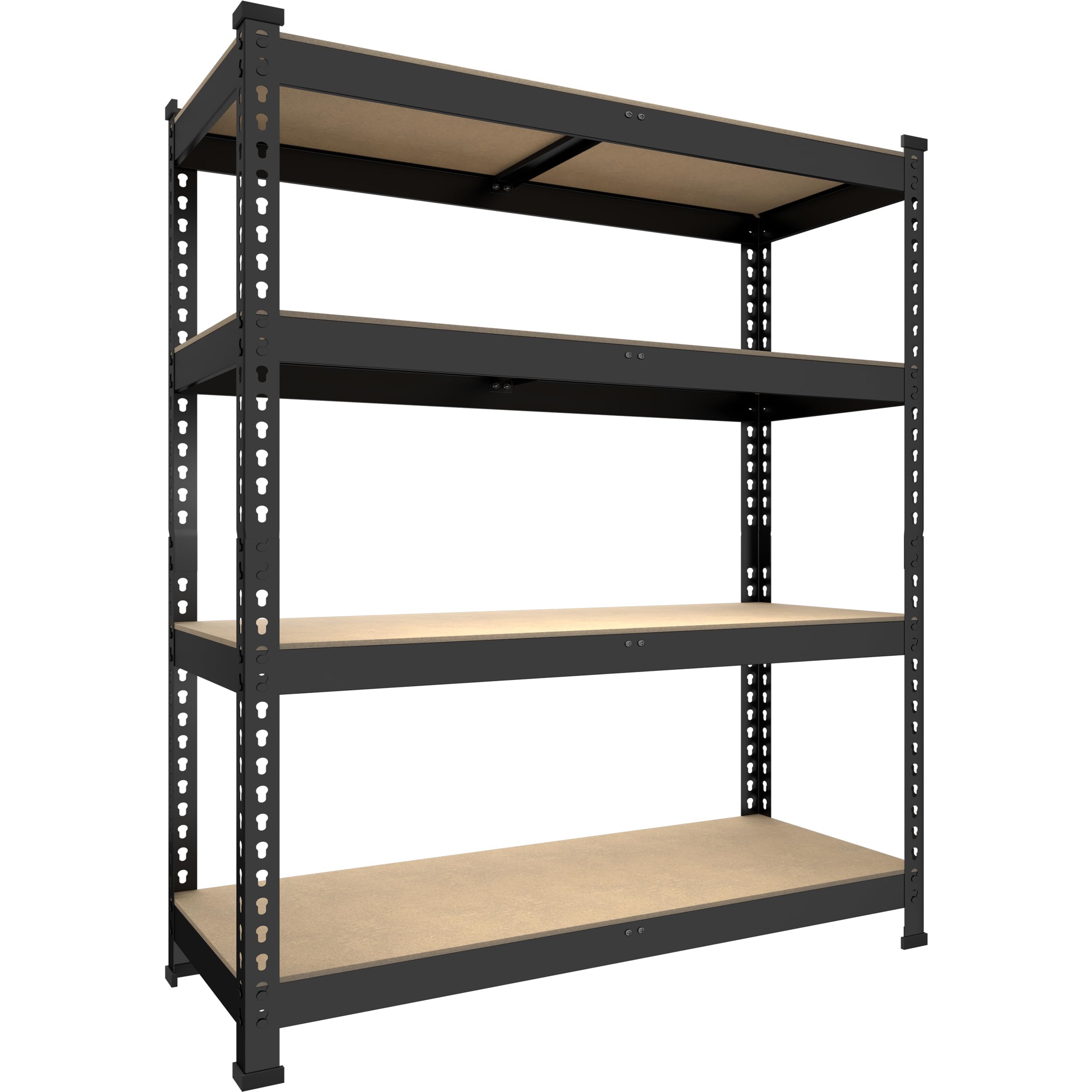 Amazon.com: PrimeZone 4 Tier 36" W x 16" D x 55" H Storage Shelves ...