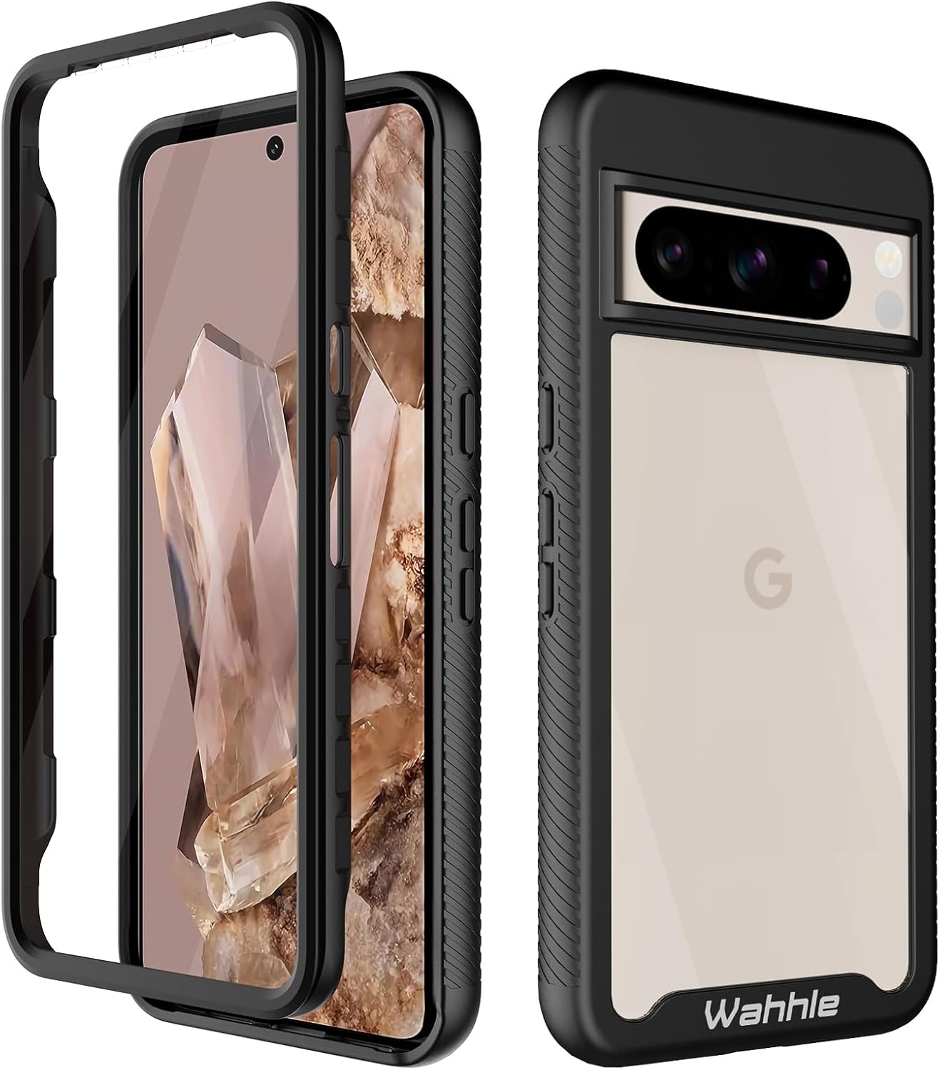 Amazon.com: wahhle Compatible with Google Pixel 8 Pro Case, Built in ...