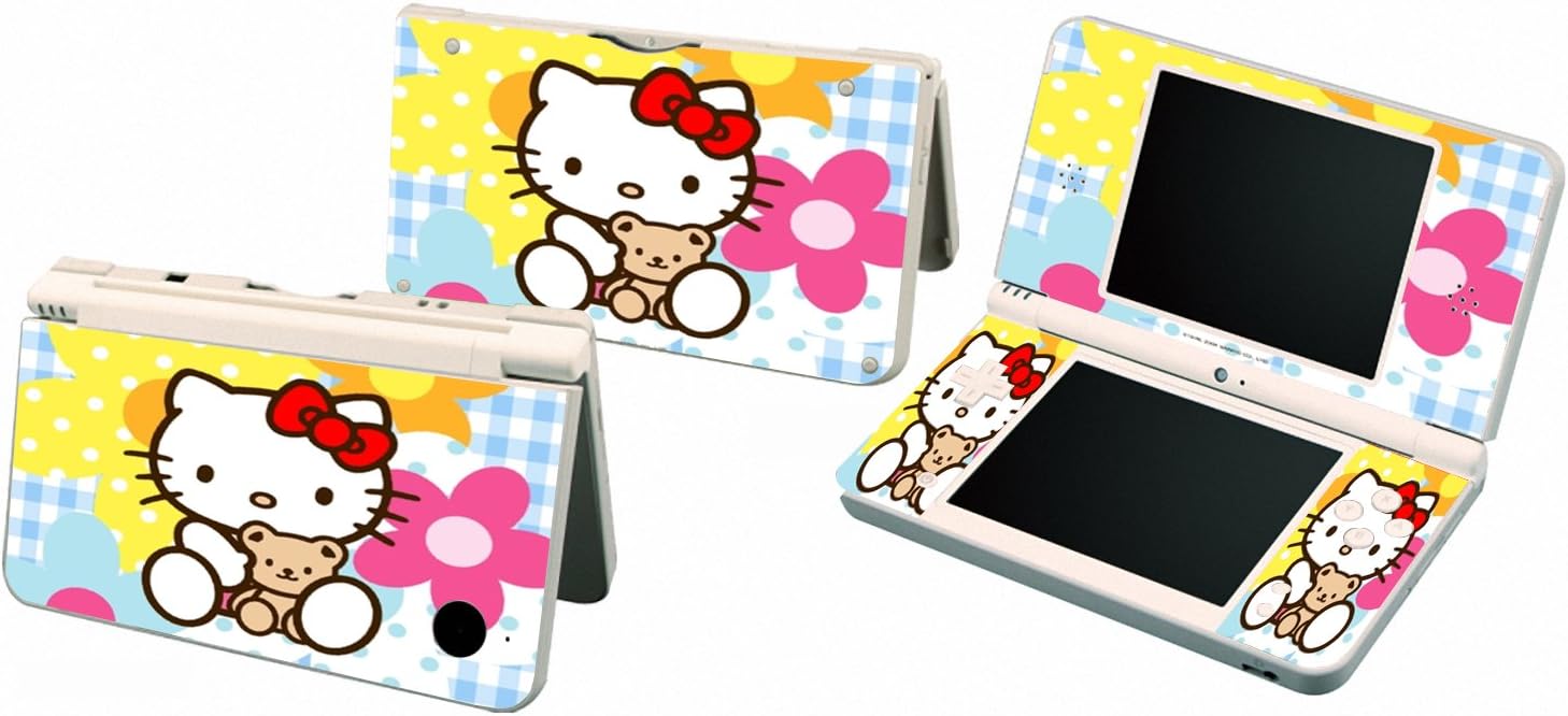 Amazon.com: Hello Kitty Vinyl Skin Sticker Decal Cover for Nintendo DSi ...