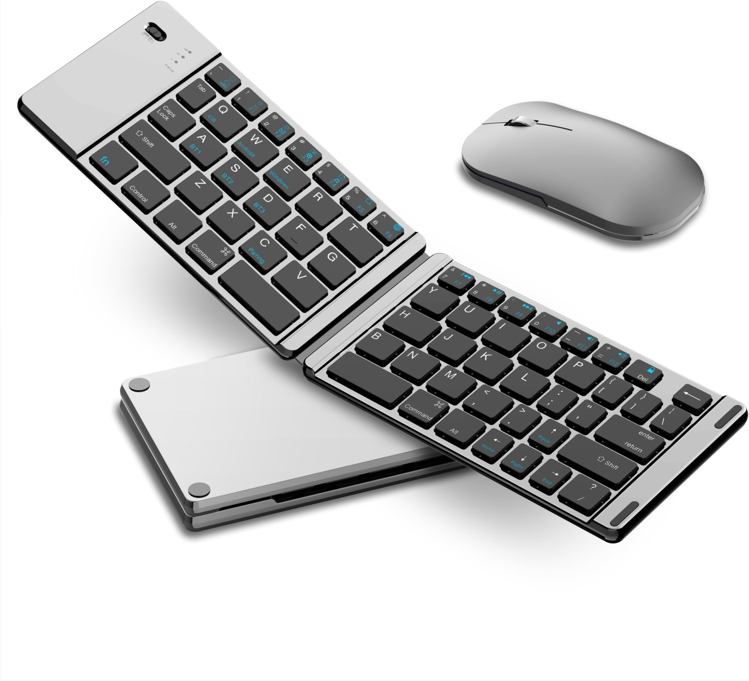 Amazon.com: Logitech Slim Bluetooth Combo, Wireless Keyboard and Mouse ...