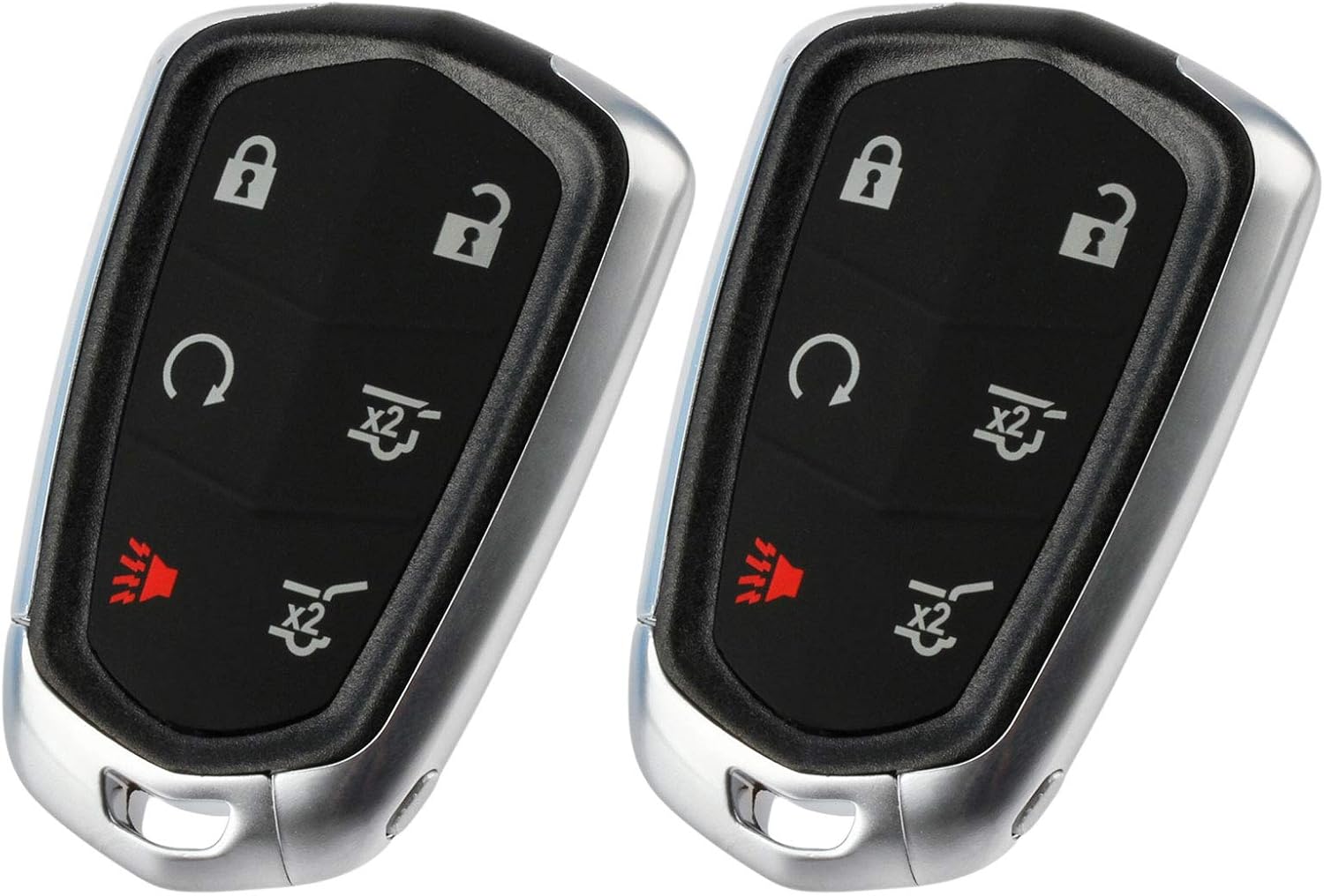 Amazon.com: 2 Smart Key Fobs fits Cadillac Escalade 2015 2016 2017 2018 ...