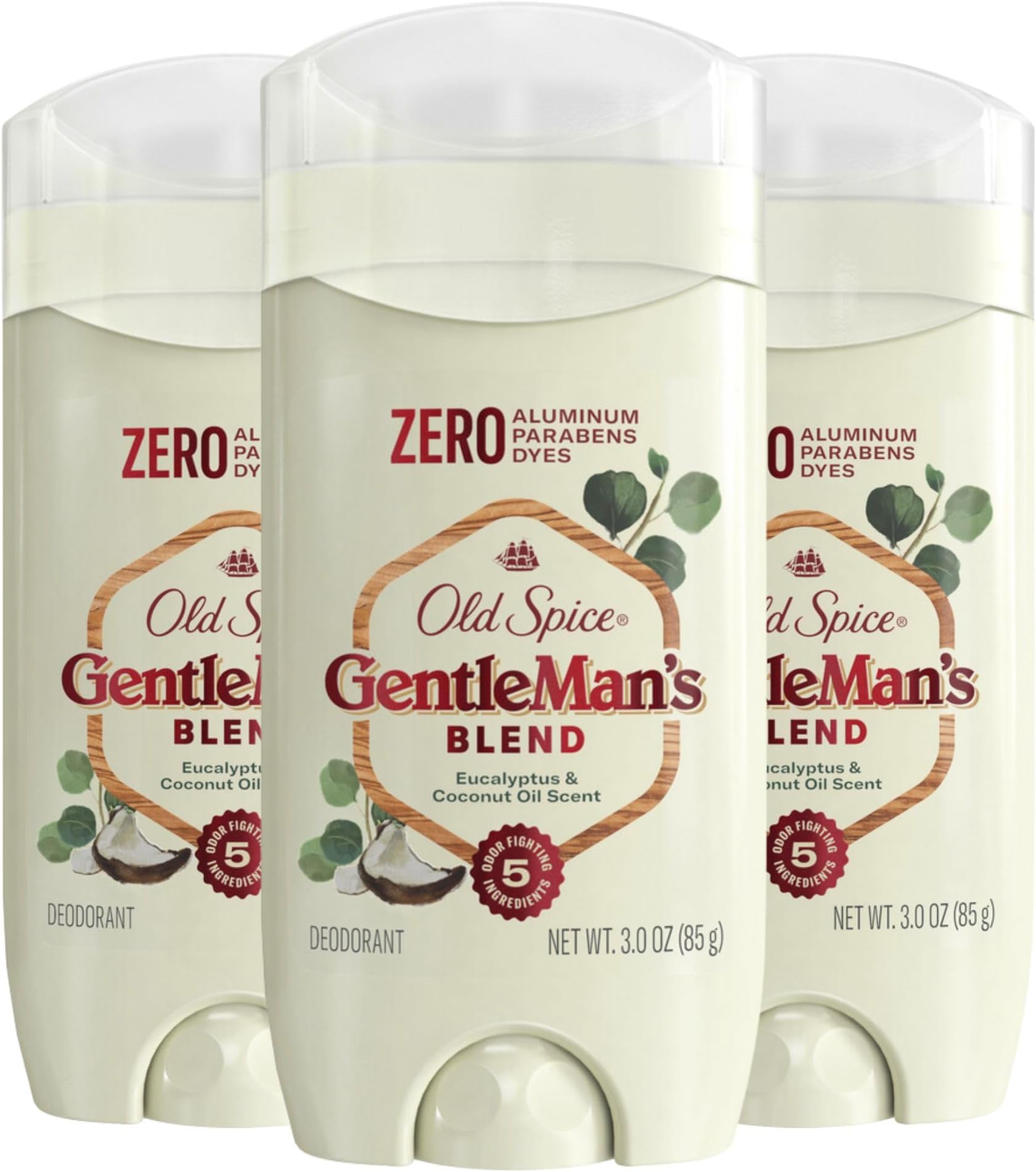 Amazon.com : Old Spice Men's Gentleman's Blend Deodorant, Himalayan Sea Salt, 3.0oz (Pack of 3 ...